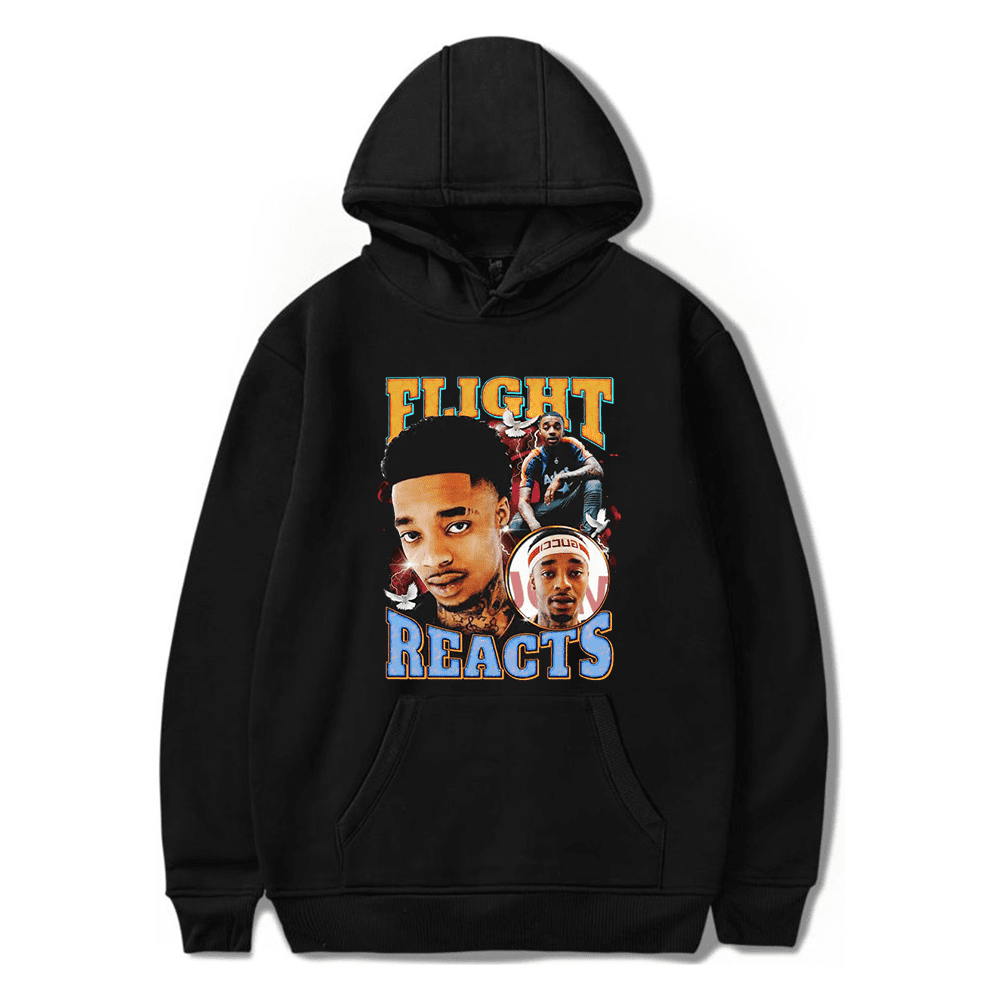 FlightReacts Hoodies Merch Women Men Fashion New Printed Long Sleeve ...