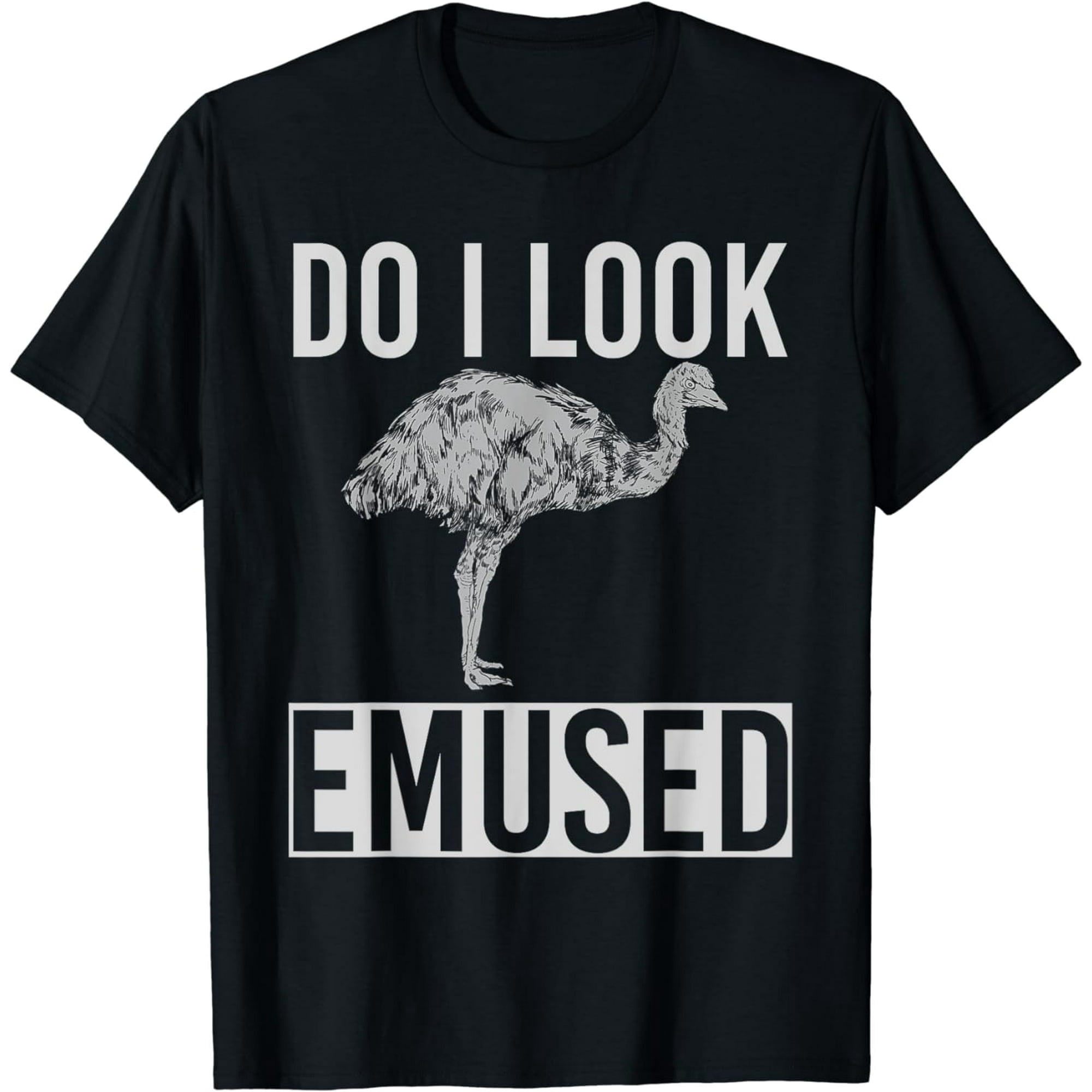Flightless Bird Lover Australian Animal Funny Emu T-Shirt - Walmart.com