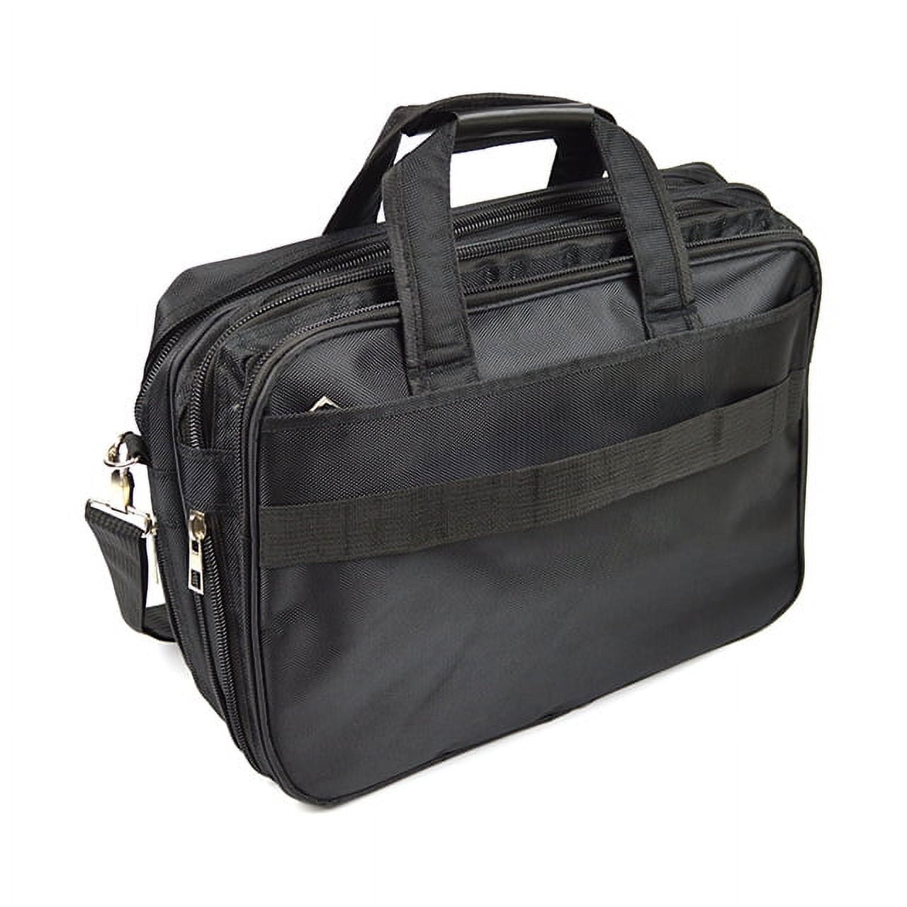Flightway Large Expandable Computer Briefcase, Black - Walmart.com
