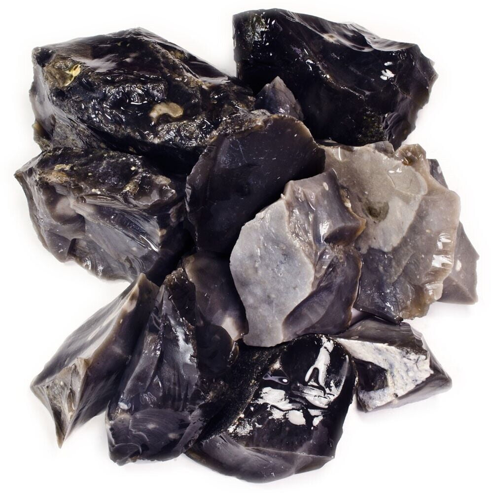 Flint - Colors Vary - Rough Rocks for Tumbling - Dispelling Fear and ...