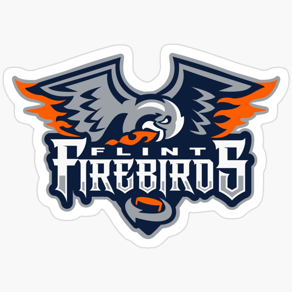 Flint Firebirds Hockey Sticker Phone Decal Water Bottle Stickers Car ...