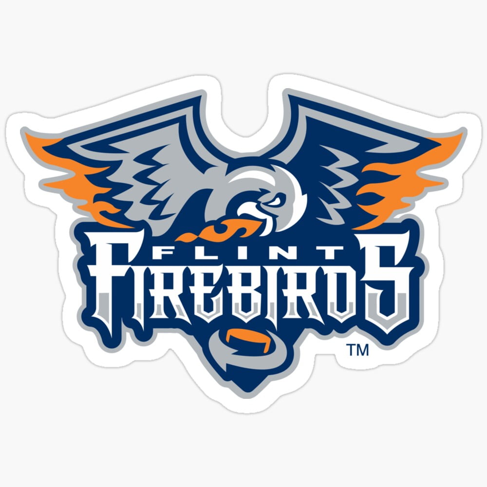 Flint Firebirds Sticker Phone Decal Water Bottle Stickers Car Decals ...