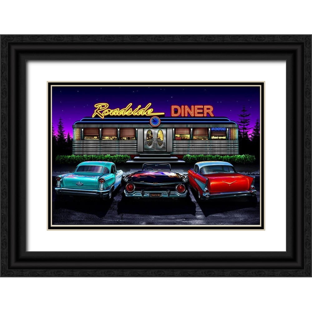 Flint, Helen 14x11 Black Ornate Wood Framed with Double Matting Museum ...