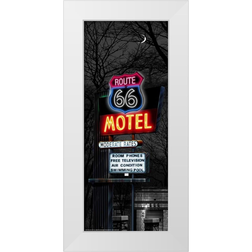 Flint, Helen 15x32 White Modern Wood Framed Museum Art Print Titled ...