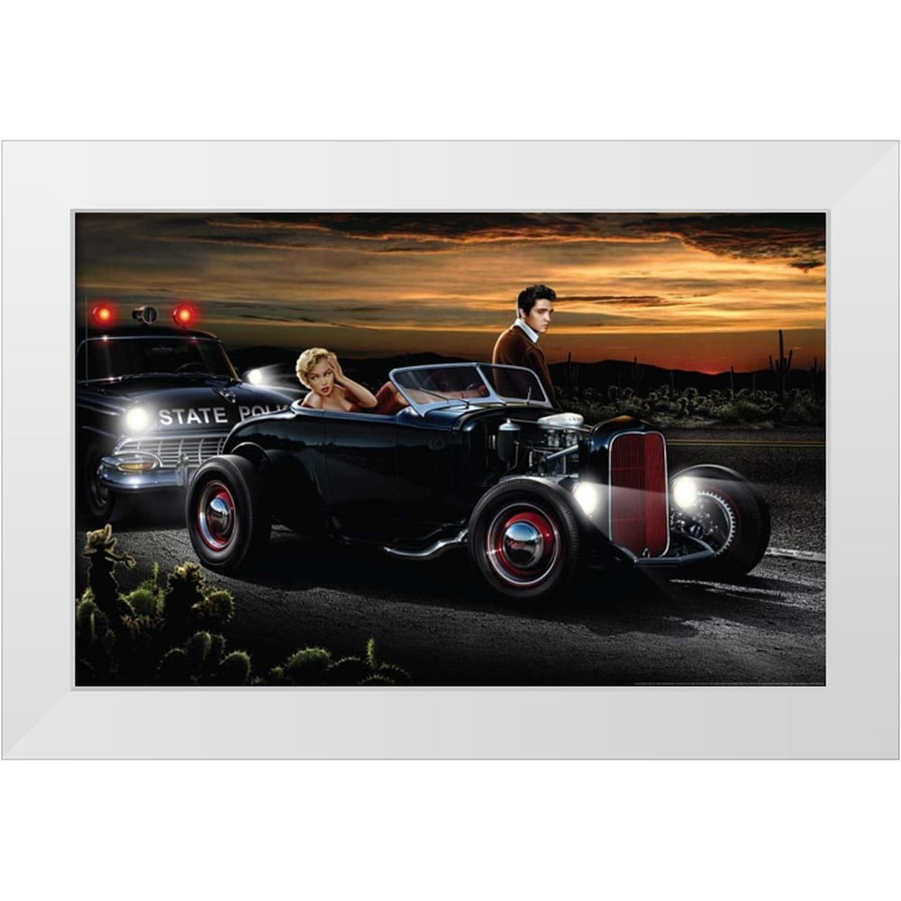 Flint, Helen 18x13 White Modern Wood Framed Museum Art Print Titled ...