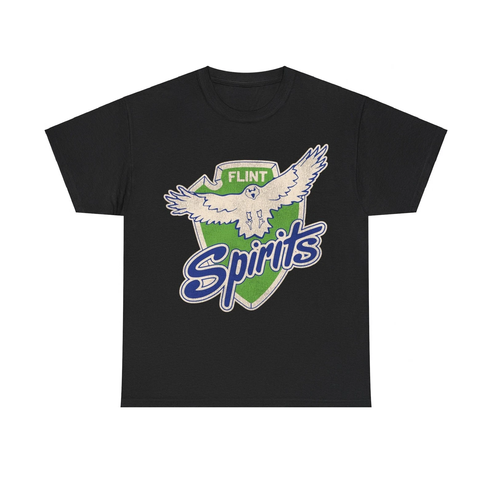 Flint Michigan Classic Ice Hockey Heritage Team Graphic Unisex T-Shirt ...