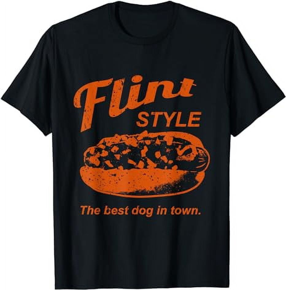 Flint Style Coney Hot Dog T-Shirt - Walmart.com