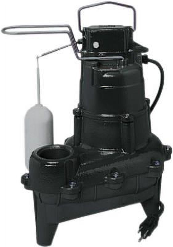 Flint & Walling/Star Water 540502 Sewage Pump, Cast Iron, .4-HP Motor ...