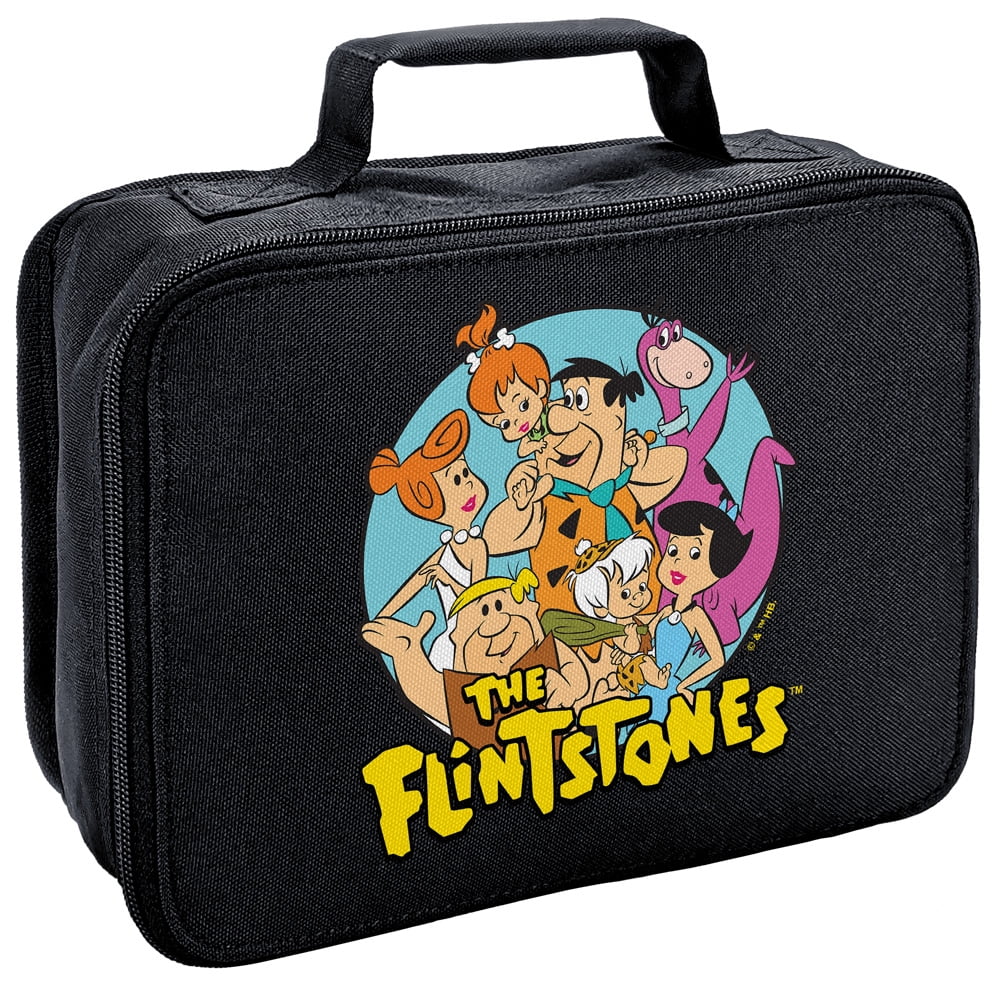 Flintstones Group Insulated Soft Sided Lunch Box - Reusable Lunch Bag ...