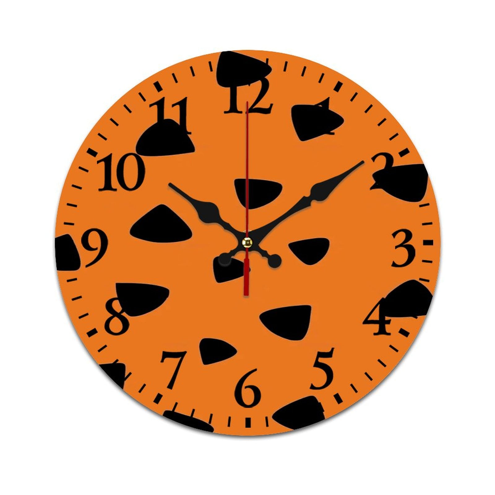 Flintstones Texture Wall Clock Modern Design Clocks Wall Hanging Home ...