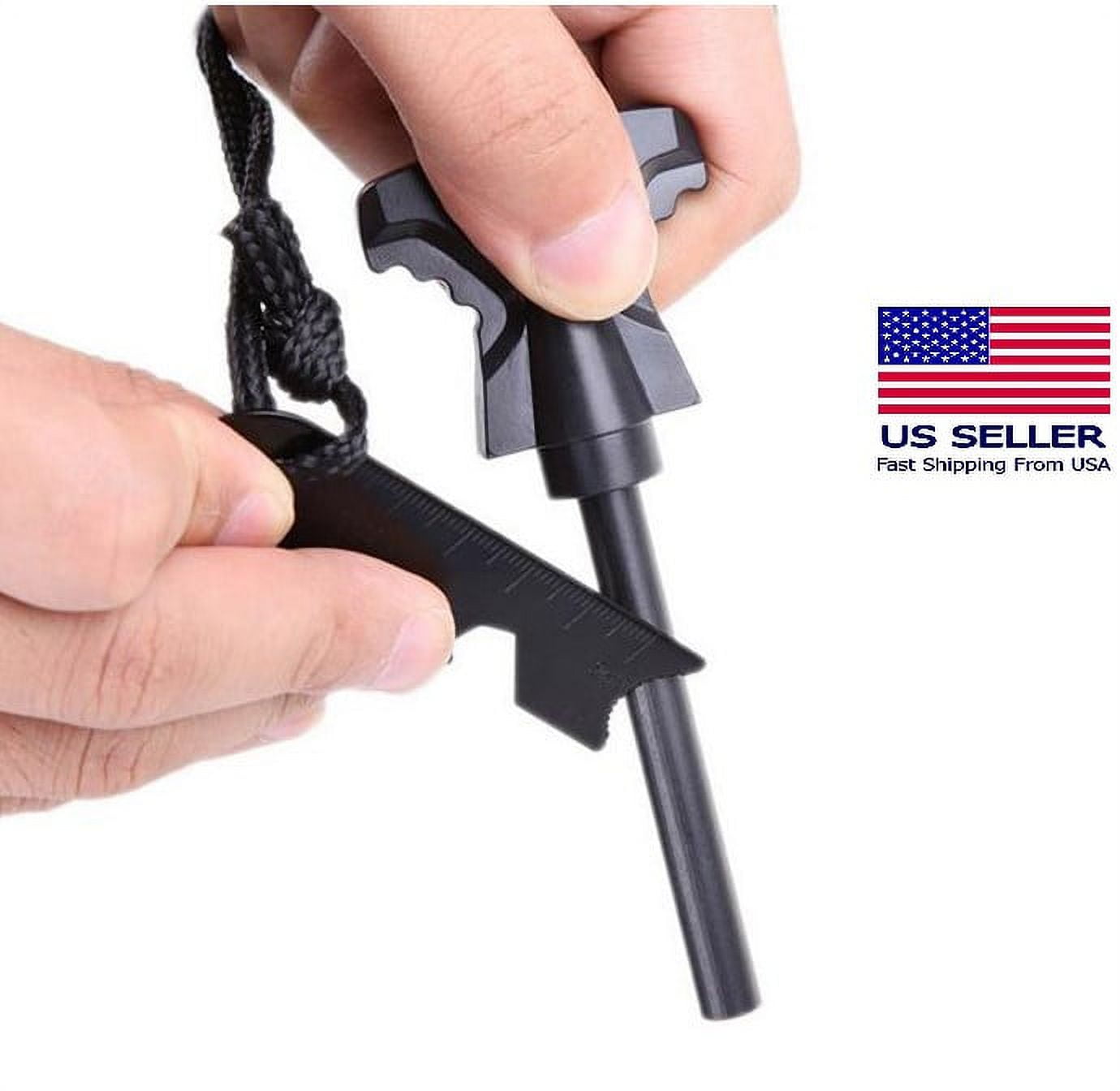 Flintsupplystore Fire Starter Flint Steel Striker Ferro Rod Waterproof ...