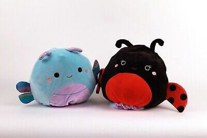 Flip-A-Mallow 12" Heather The Butterfly & Trudy The Ladybug - Walmart.com