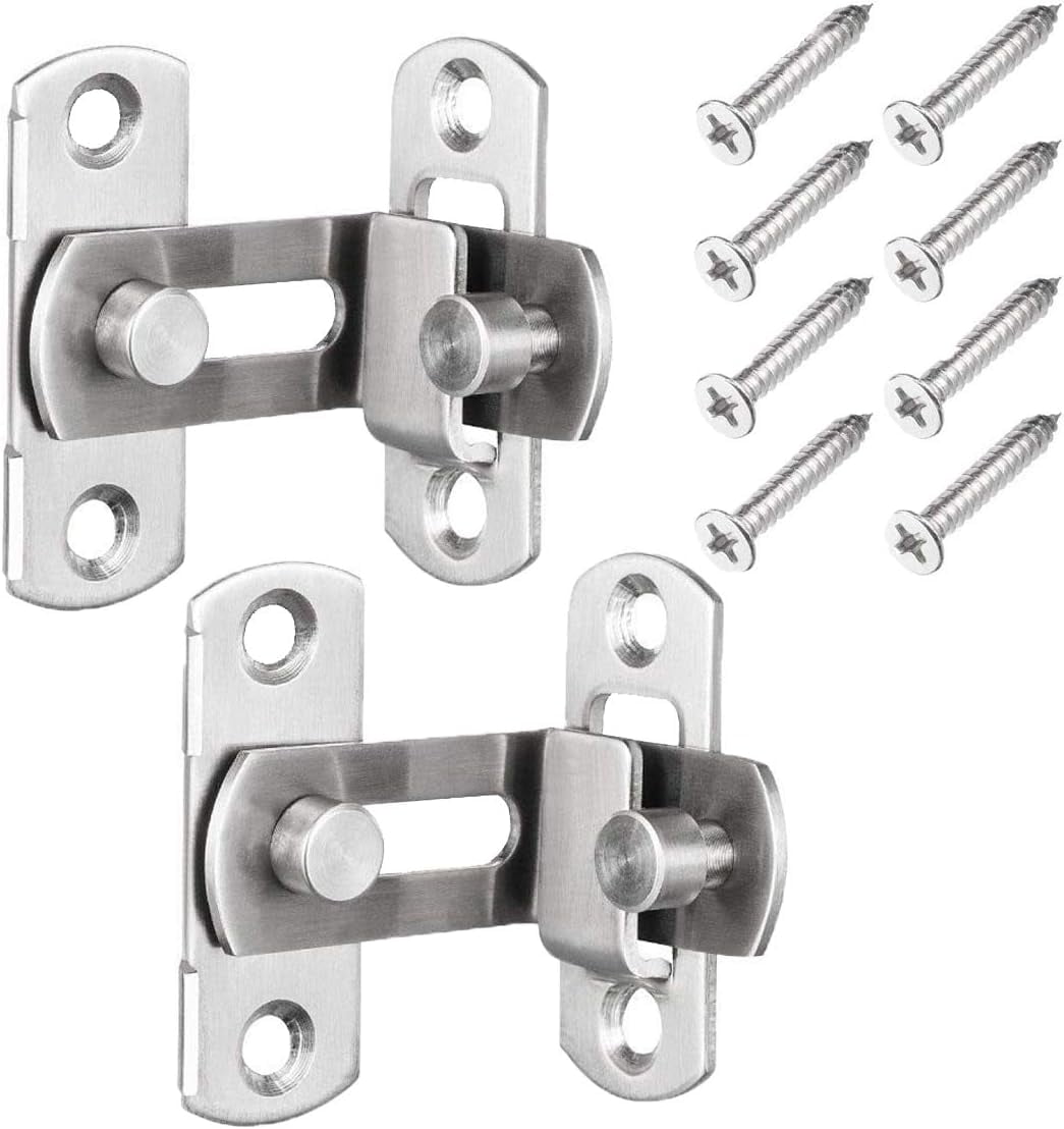 Flip Bolt Lock, Right Angle Padlock Hasp For Wide Applications, Barn ...