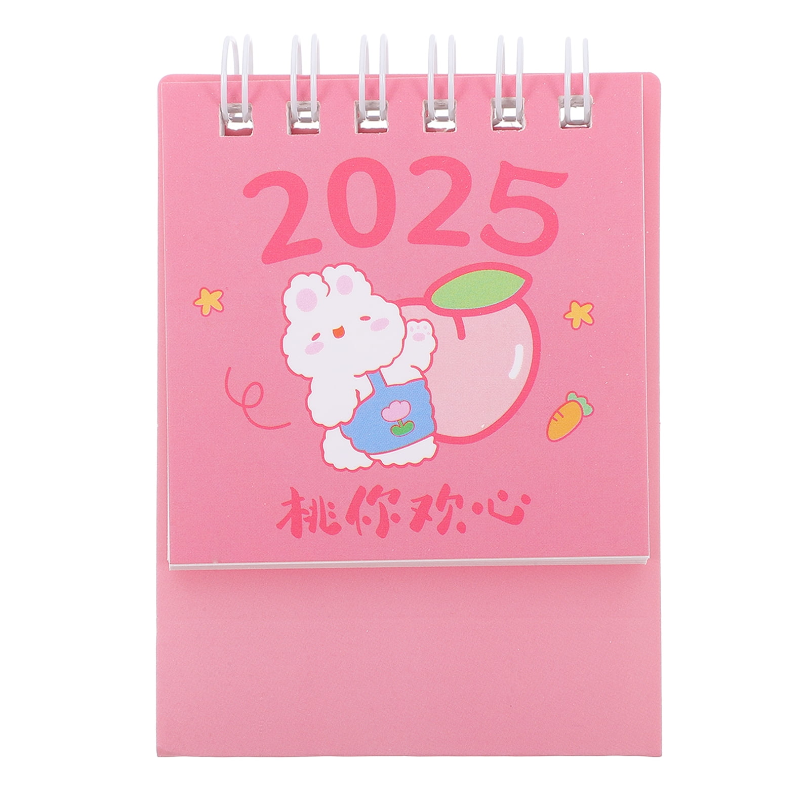 Flip Calendar Stick 2025 Desk Calendar Office 7.50X6.50X4.00CM Pink ...