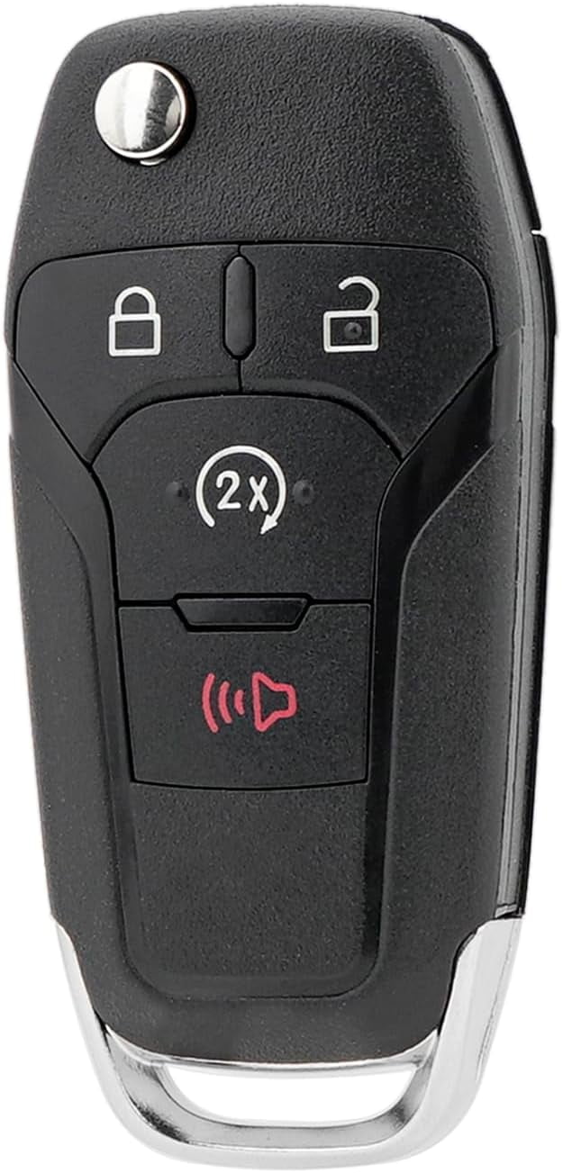 Flip Car Key Fob Replacement Remote Key for Ford F-150 2015-2021 F150 ...