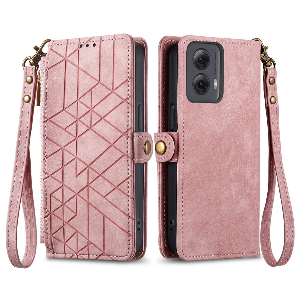 Flip Case For Moto G Power 5G 2024 Wallet Cover, For Motorola Edge ...