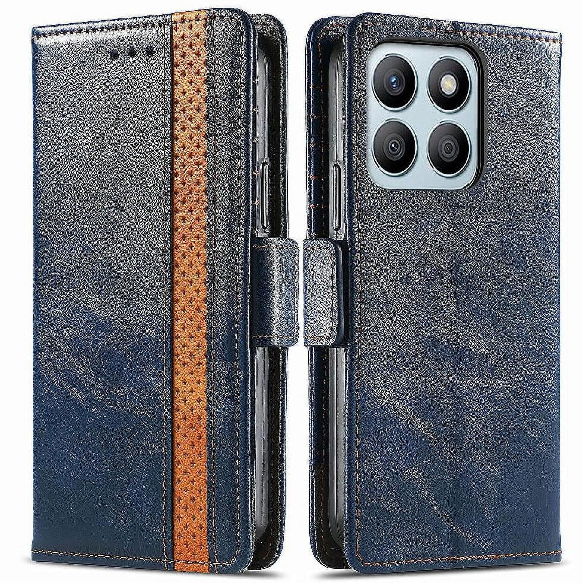 Flip Case for Honor X8b 4g Splicing Multi-card Slot Wallet Multi-color ...