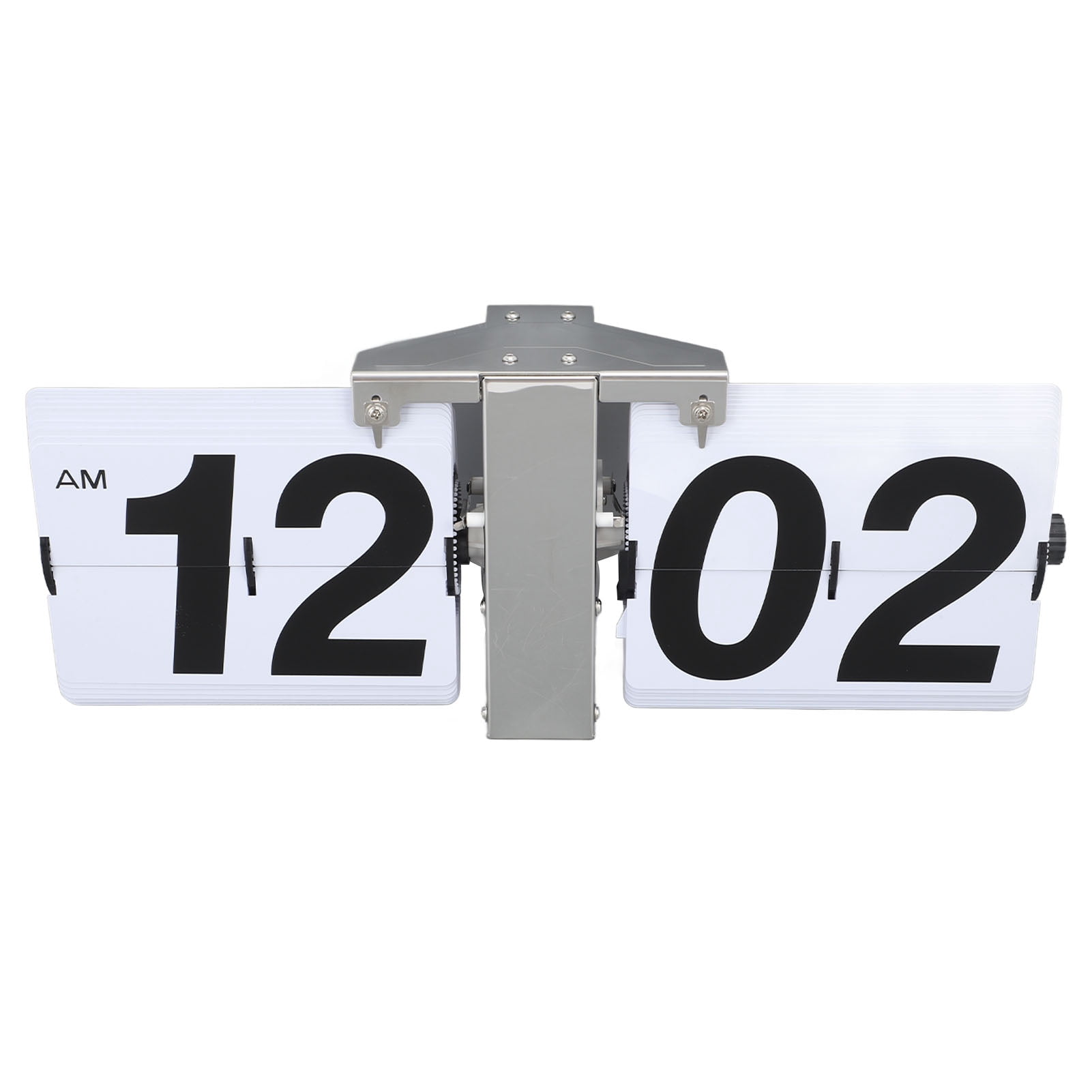 Flip Clock Battery Powered Mechanical Digital Automatic Flip Down Desk ...