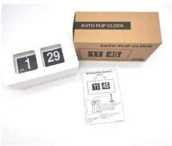 Flip Clock Classic Retro Vintage Clock Digital Flip Down Clock Digital ...