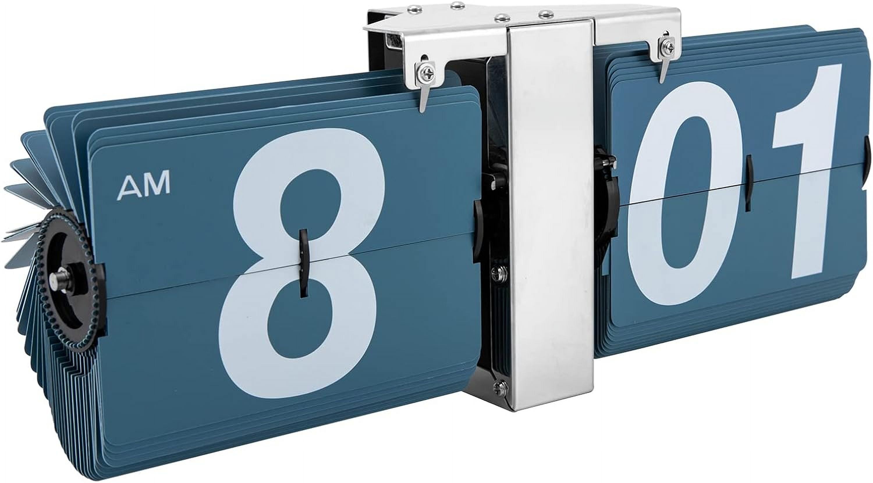 Flip Clock, Fliping Out Desktop Digital Clock Battery Operated Retro ...