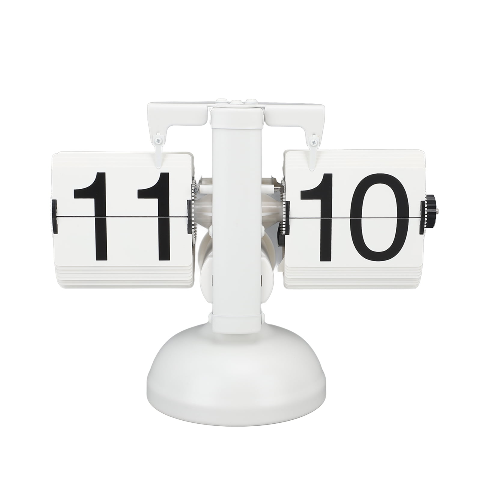 Flip Clock Large Number Battery Powered 304 Stainless Steel Tabletop ...