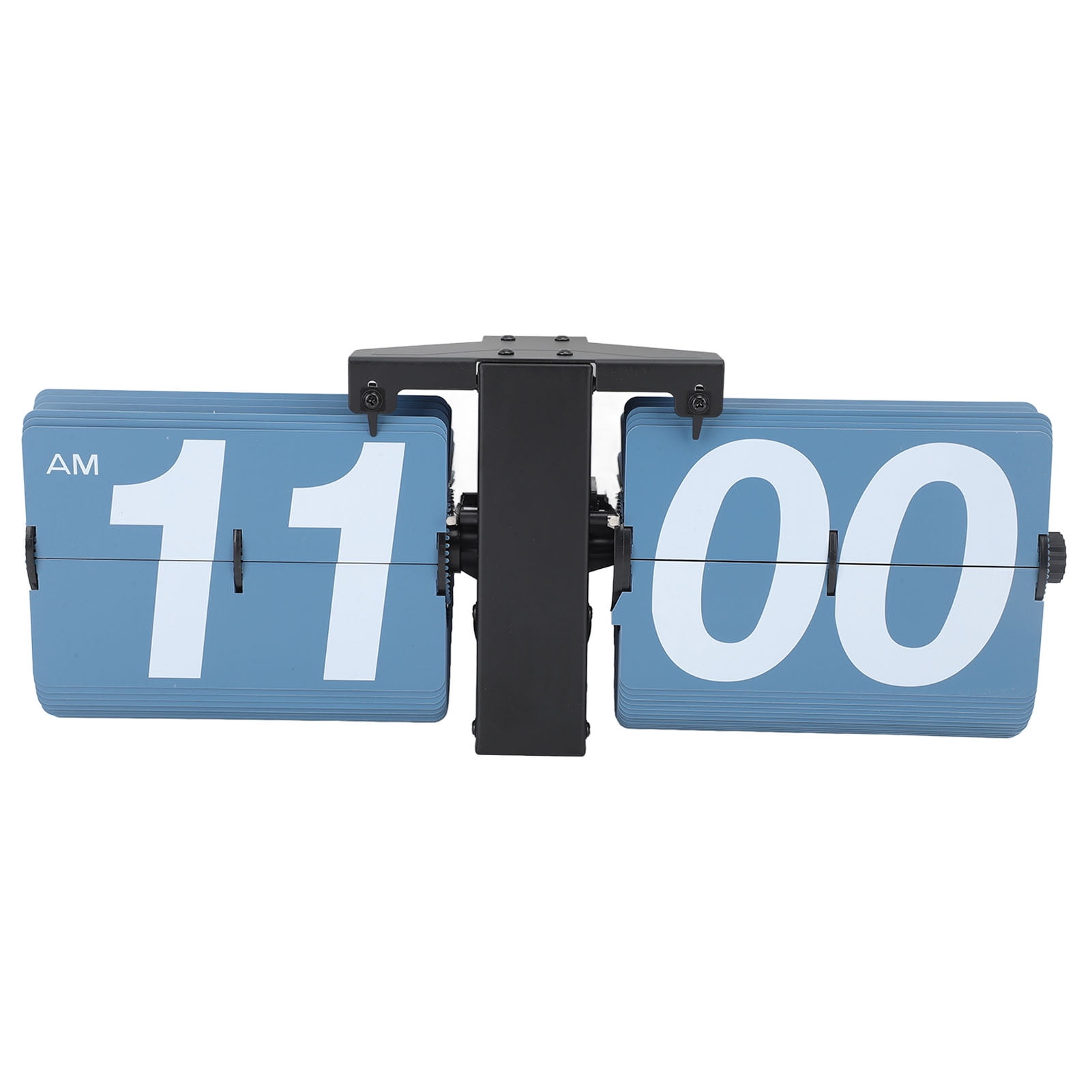 Flip Clock PVC Stainless Steel Battery Powered Retro Mechanical Digital ...