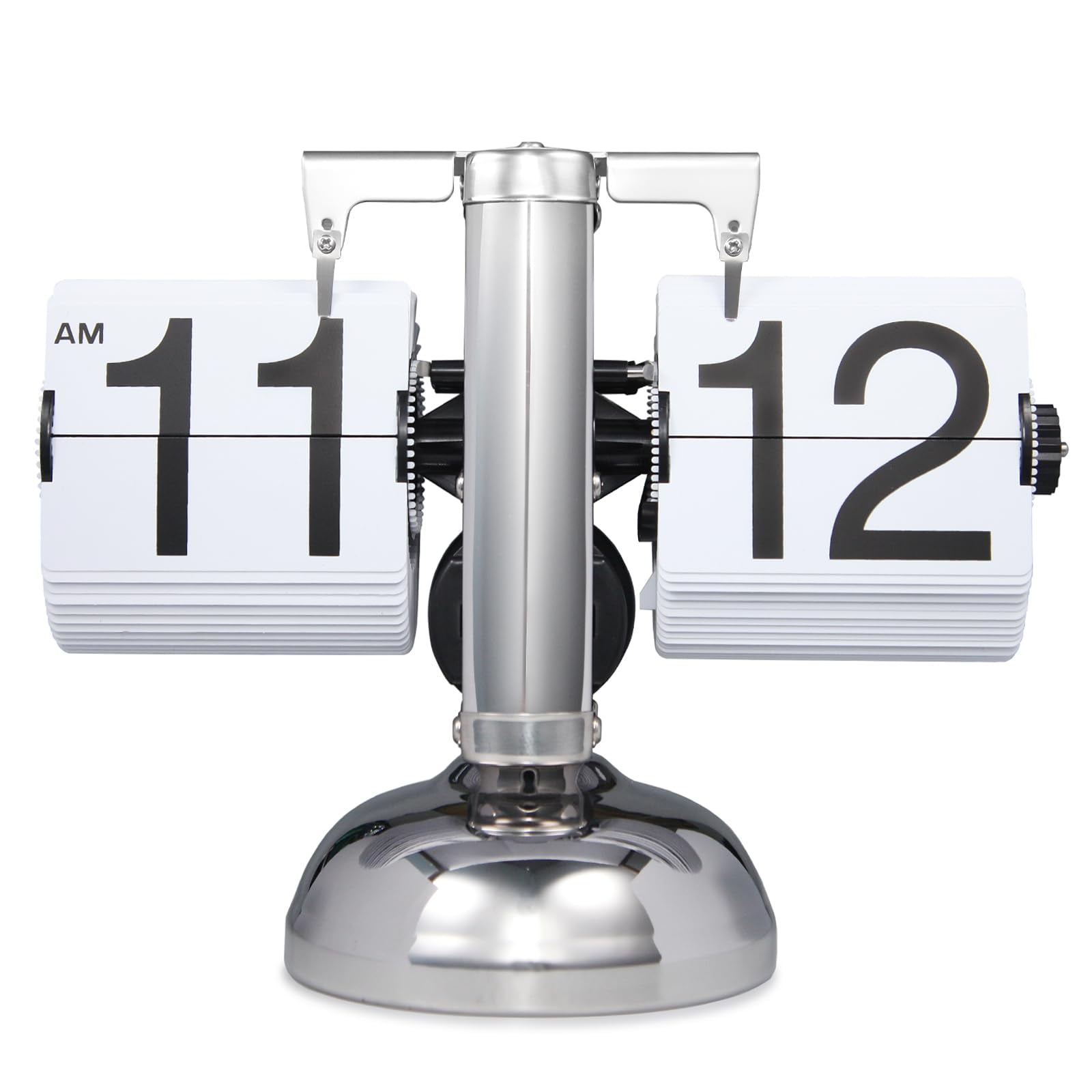 Flip Clock Vintage Desk Clock Retro Flip Down Digital Clock,Mechanical ...