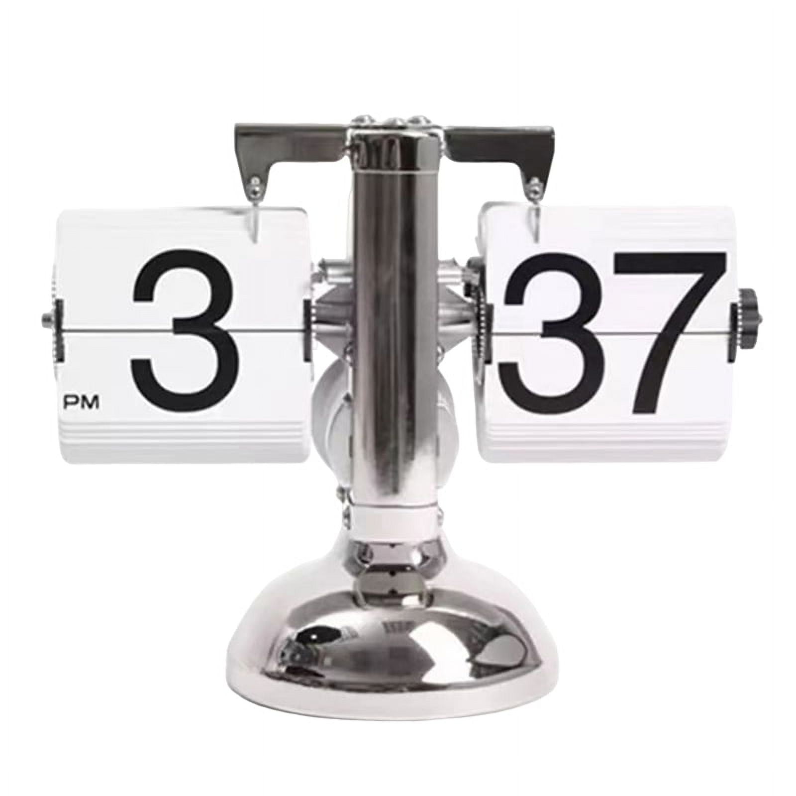 Flip Digital Clock -Small Scale Table Clock Retro Flip Clock Flip ...