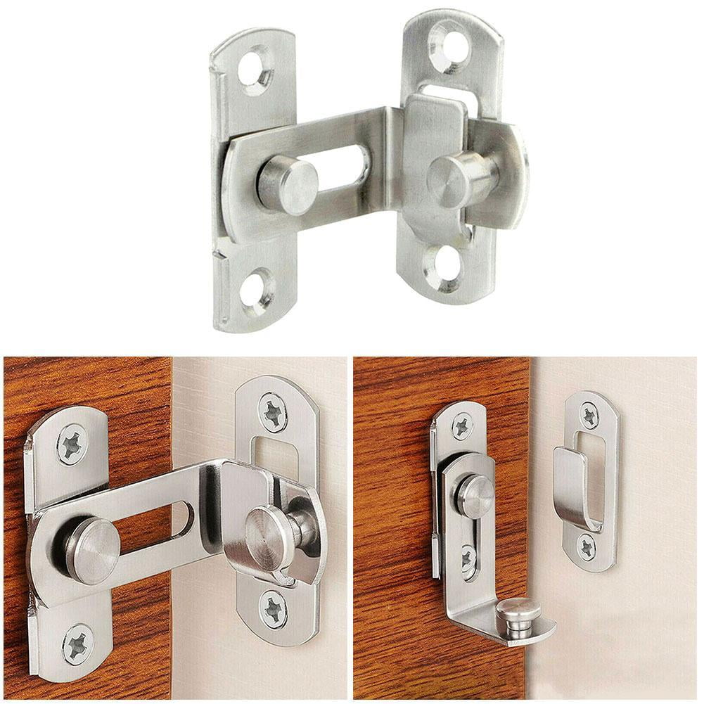 Stainless Steel 90 Degree Buckle flip Latch Right Angle Door Latch Lock ...