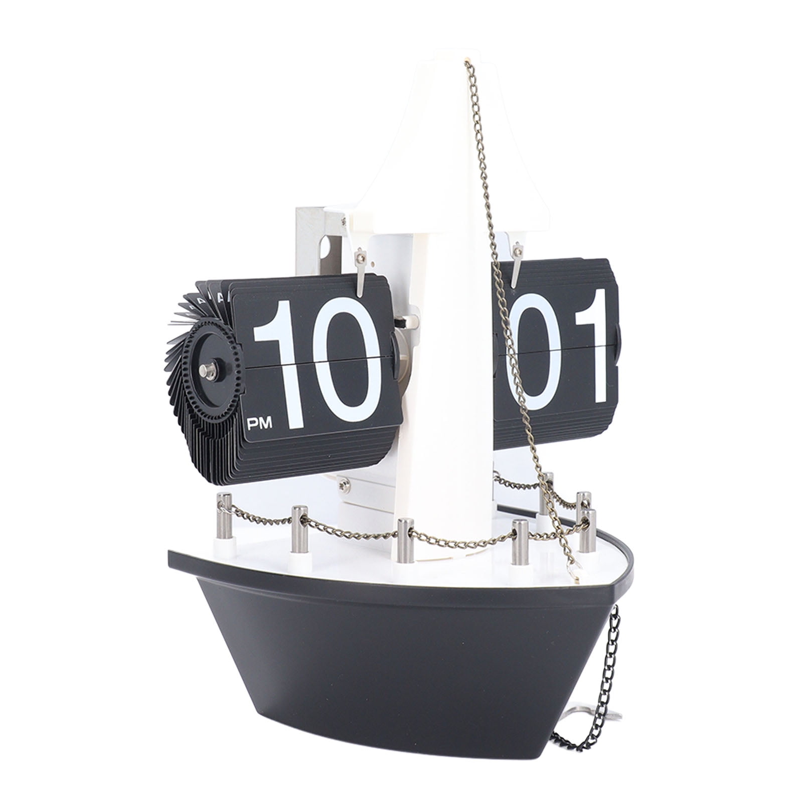 Flip Down Clock Retro Sailboat Look High Accuracy Digital Display ...