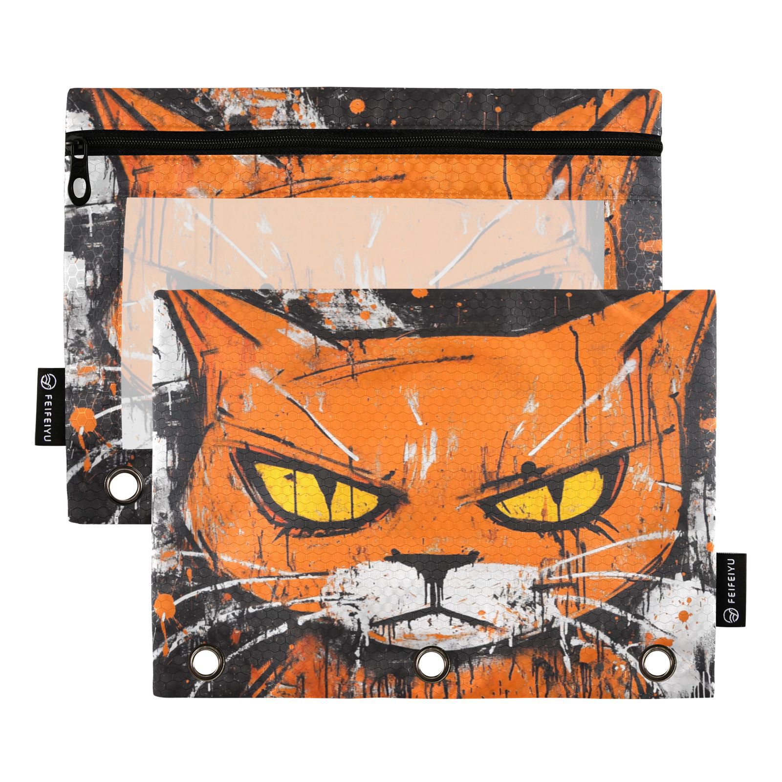 Flip File Folder Binder Pouches Set of 2 Water Resistant Durable ...