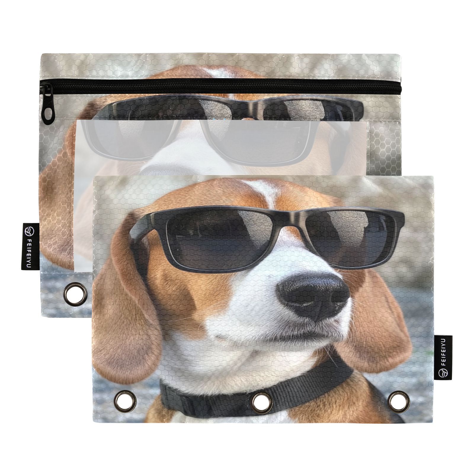 Flip File Folder Binder Pouches Set of 2 Water Resistant Durable ...