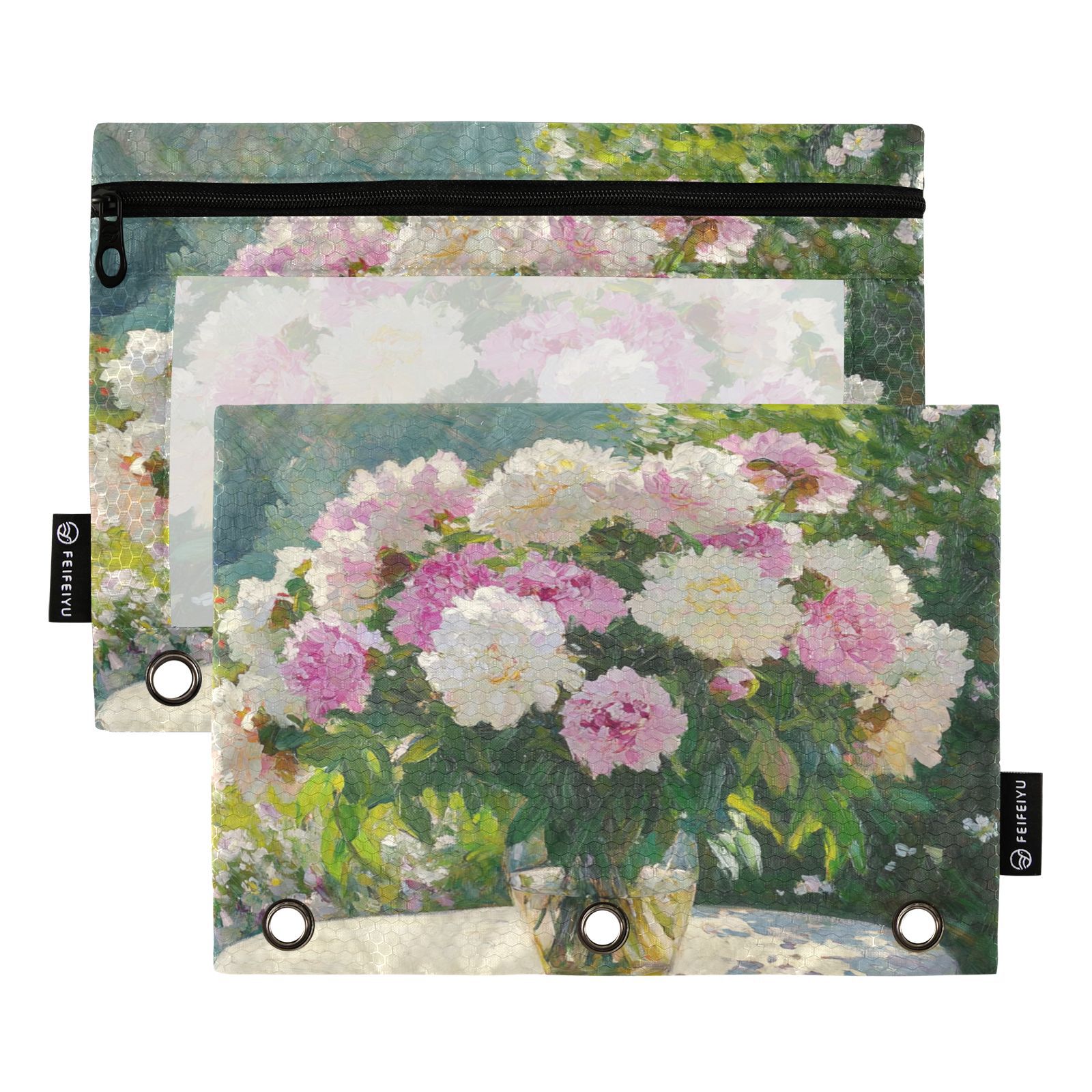 Flip File Folder Binder Pouches Set of 2 Water Resistant Durable ...