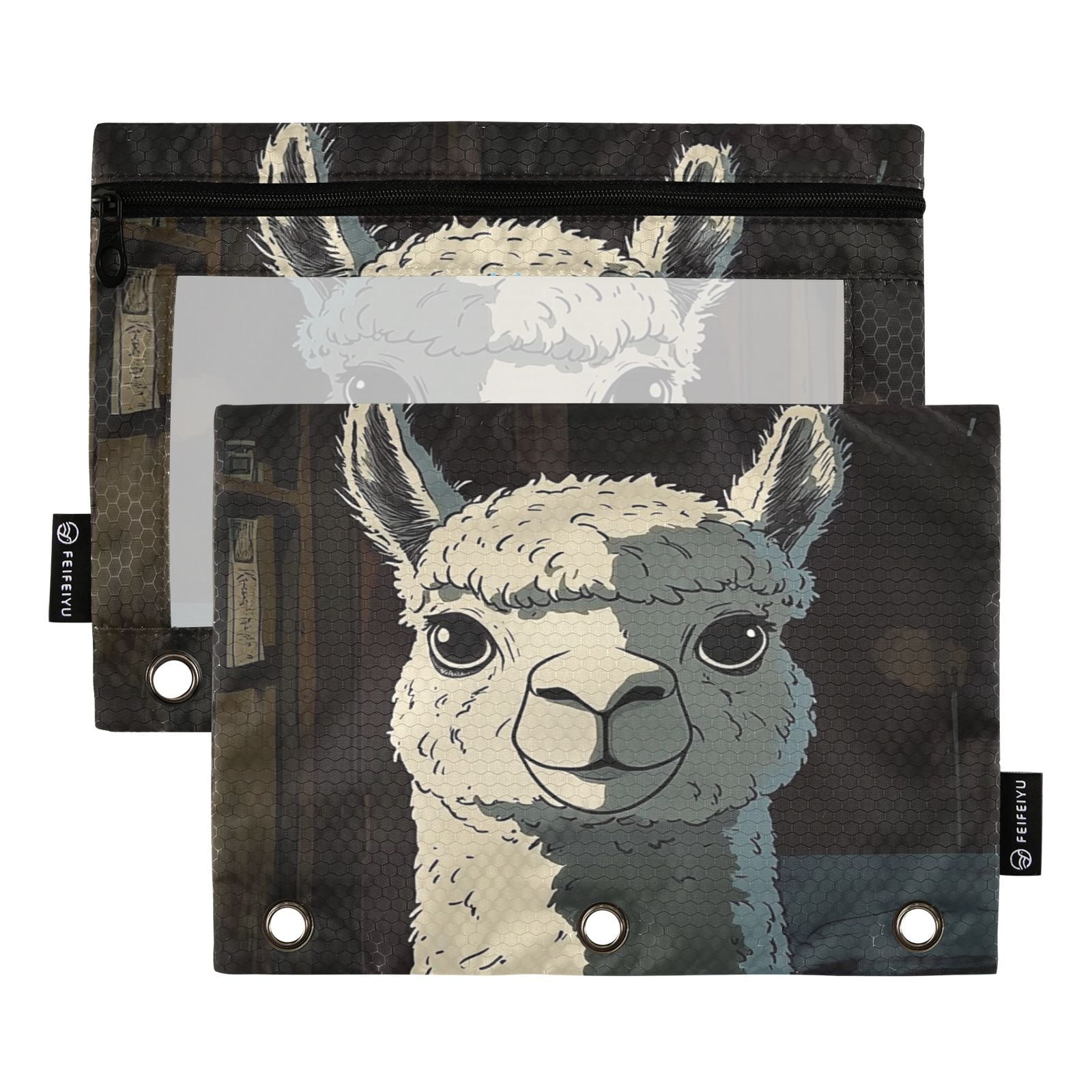 Flip File Folder Binder Pouches Set of 2 Water Resistant Durable ...