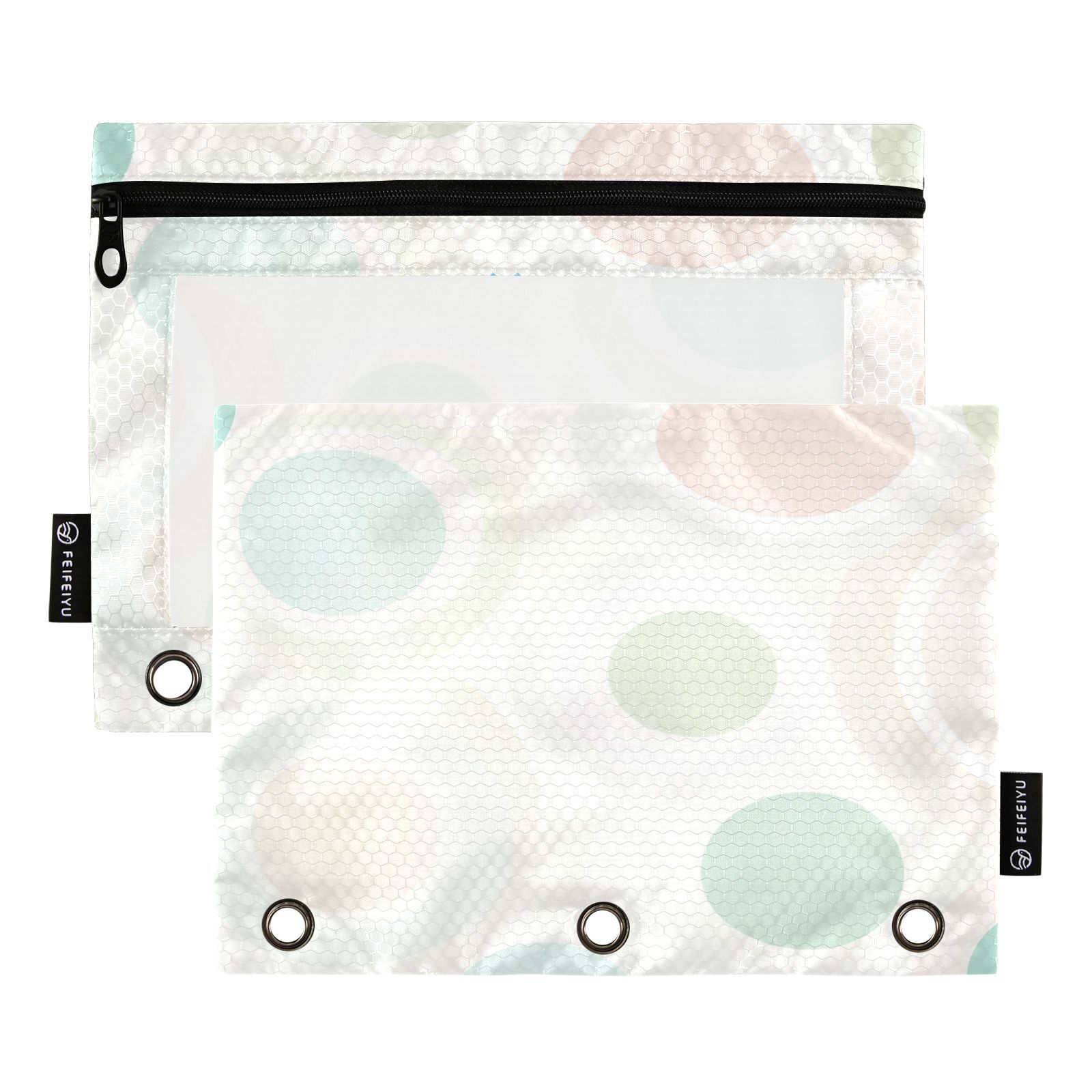 Flip File Folder Binder Pouches Set of 2 Water Resistant Durable ...