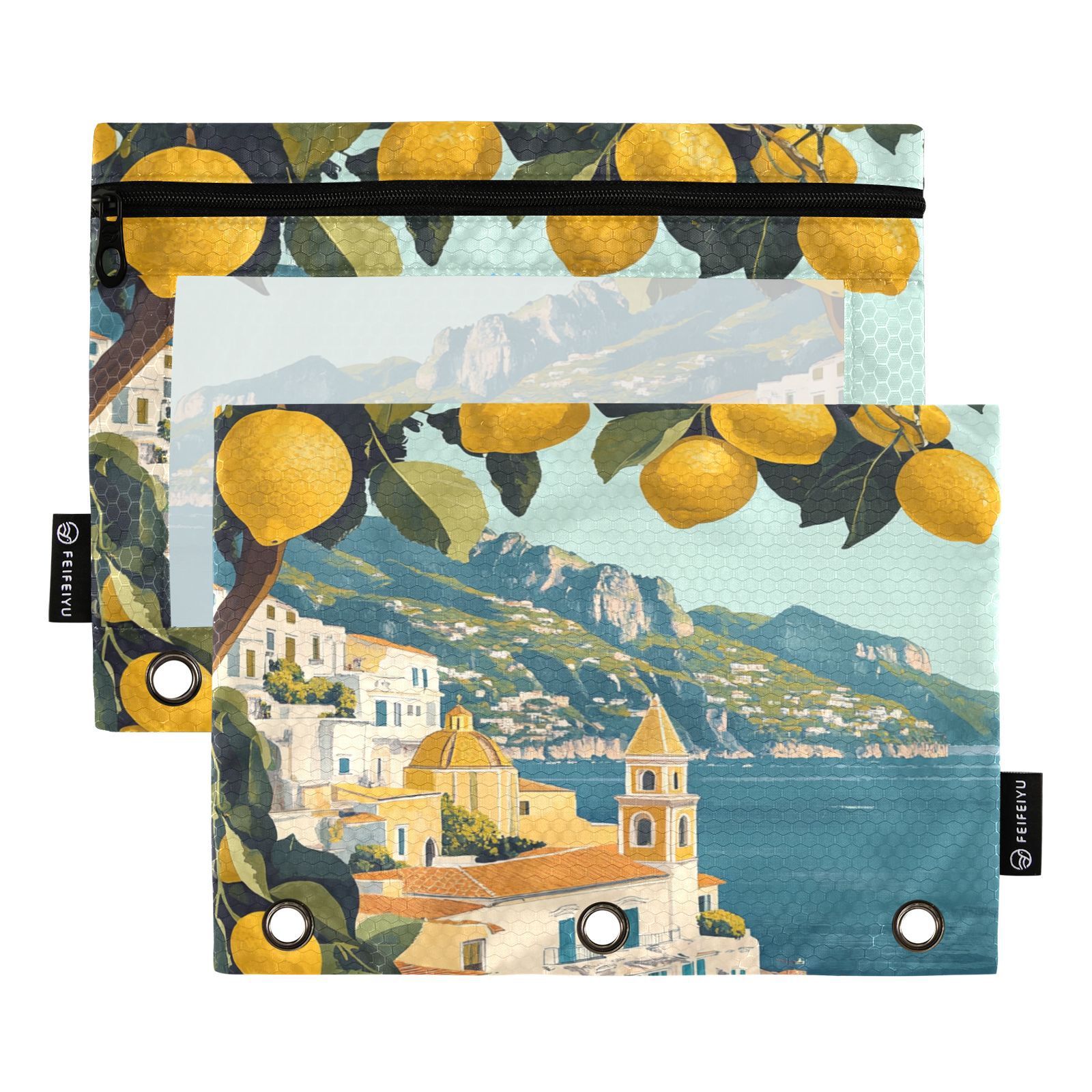 Flip File Folder Binder Pouches Set of 2 Water Resistant Durable ...