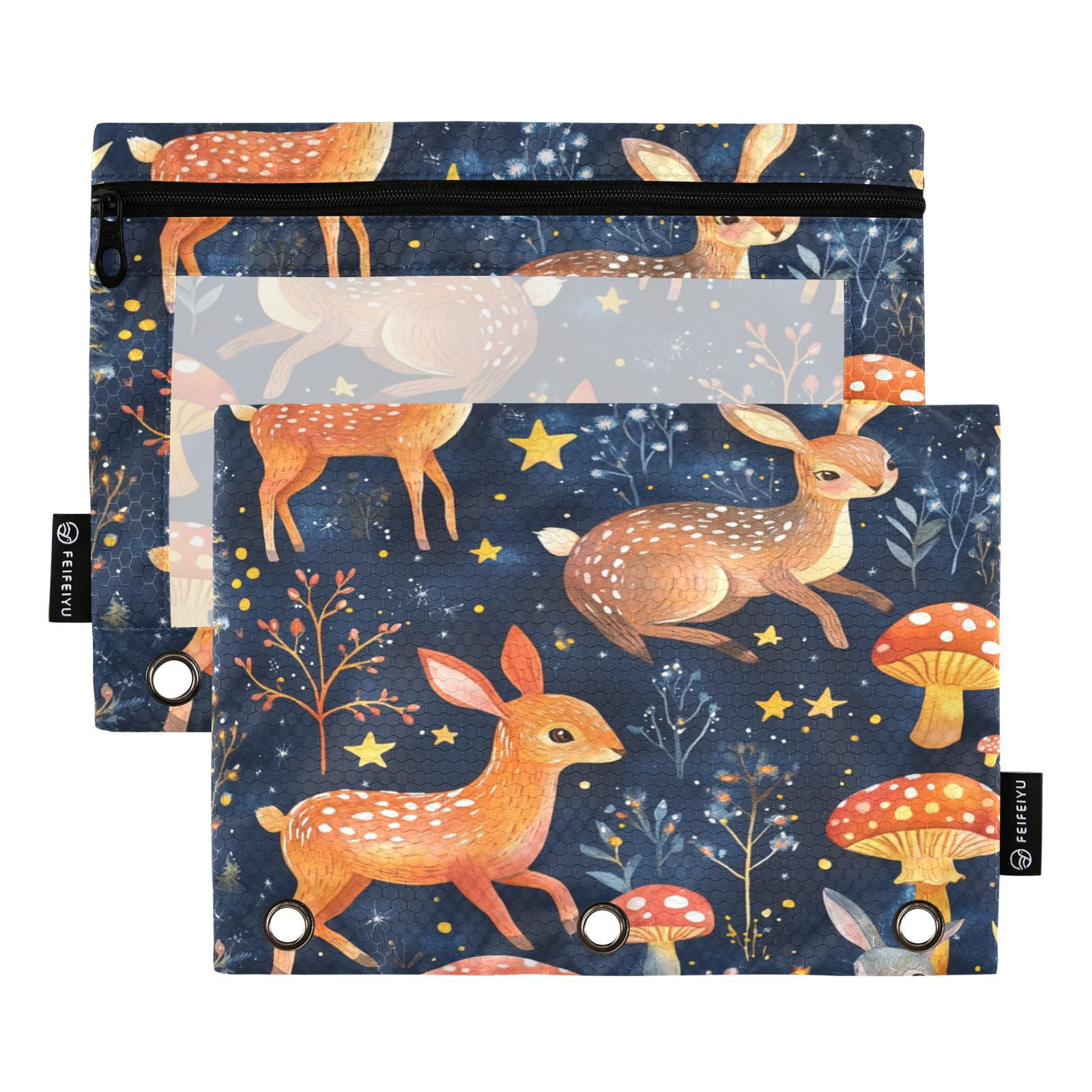 Flip File Folder Binder Pouches Set of 2 Water Resistant Durable ...