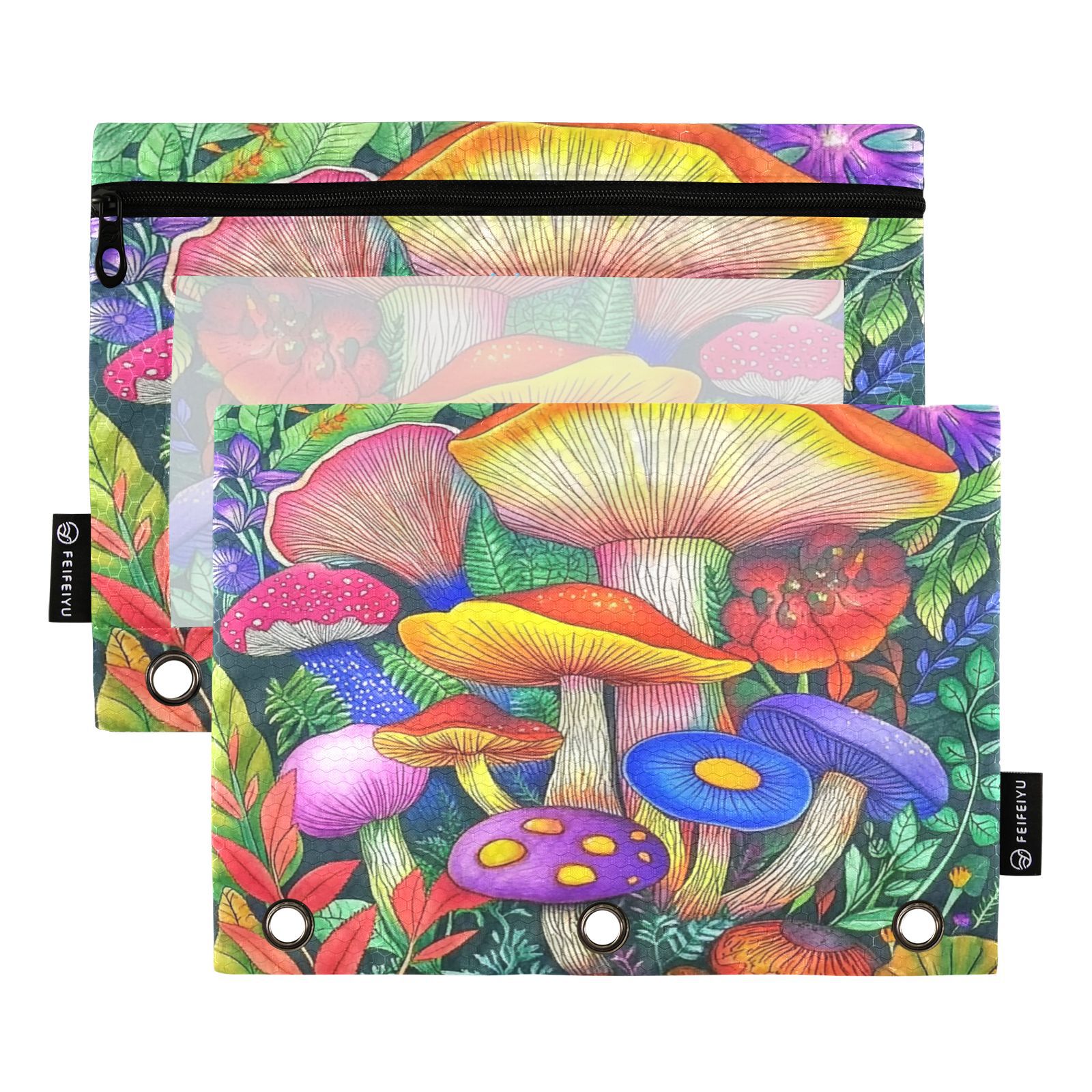 Flip File Folder Binder Pouches Set of 2 Water Resistant Durable ...