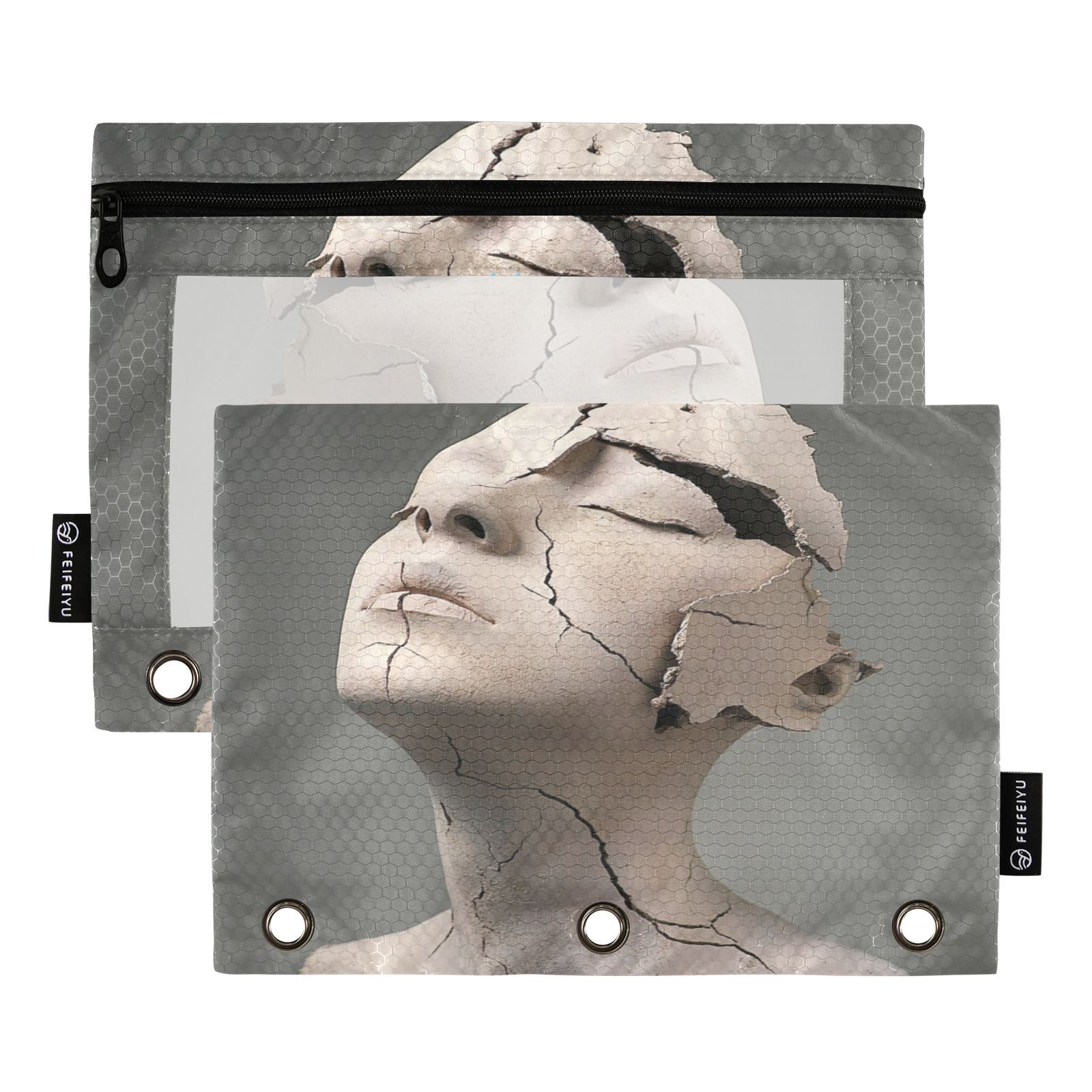 Flip File Folder Binder Pouches Set of 2 Water Resistant Durable ...