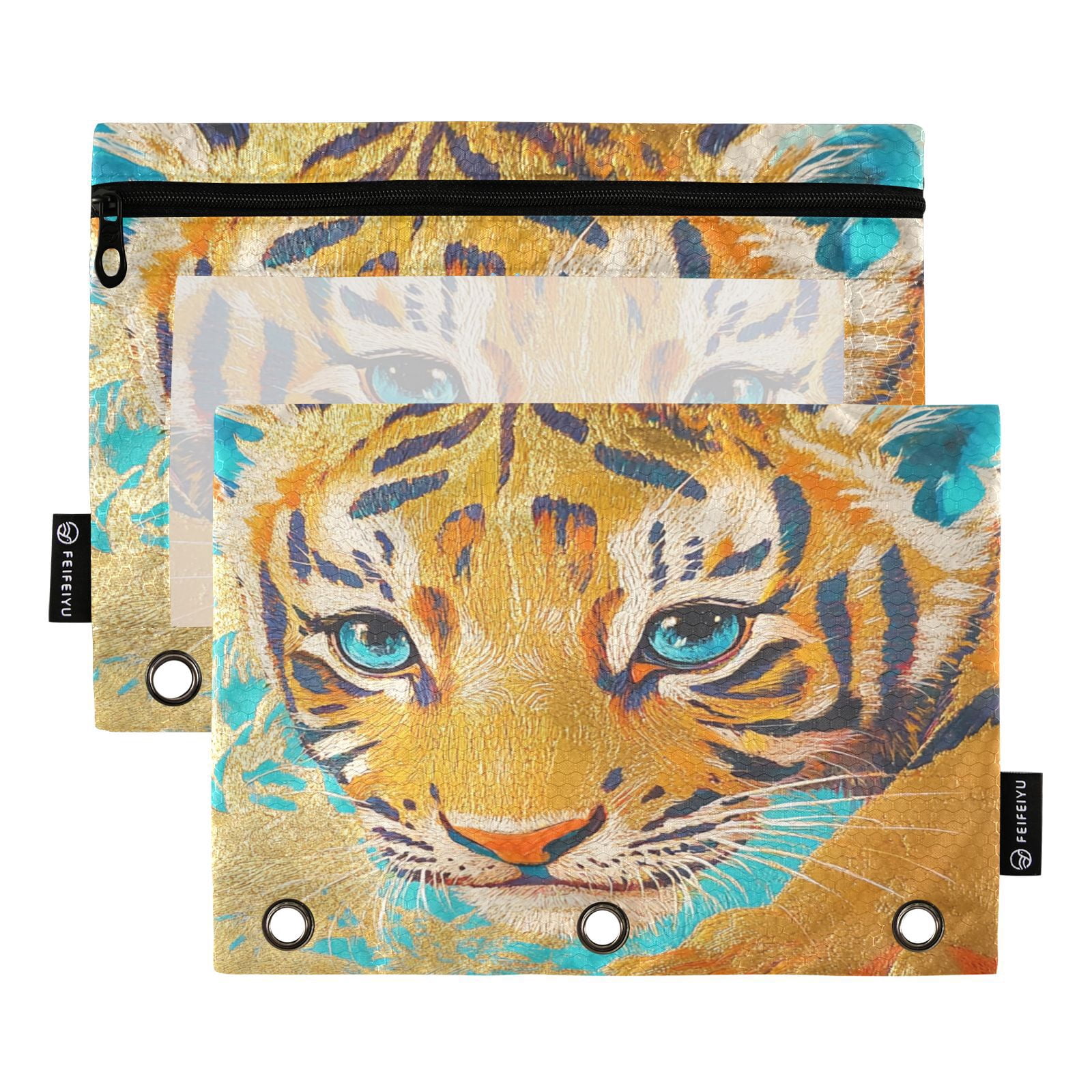 Flip File Folder Binder Pouches Set of 2 Water Resistant Durable ...