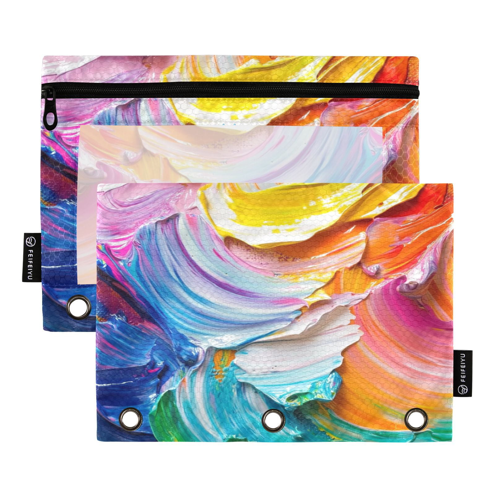 Flip File Folder Binder Pouches Set of 2 Water Resistant Durable ...