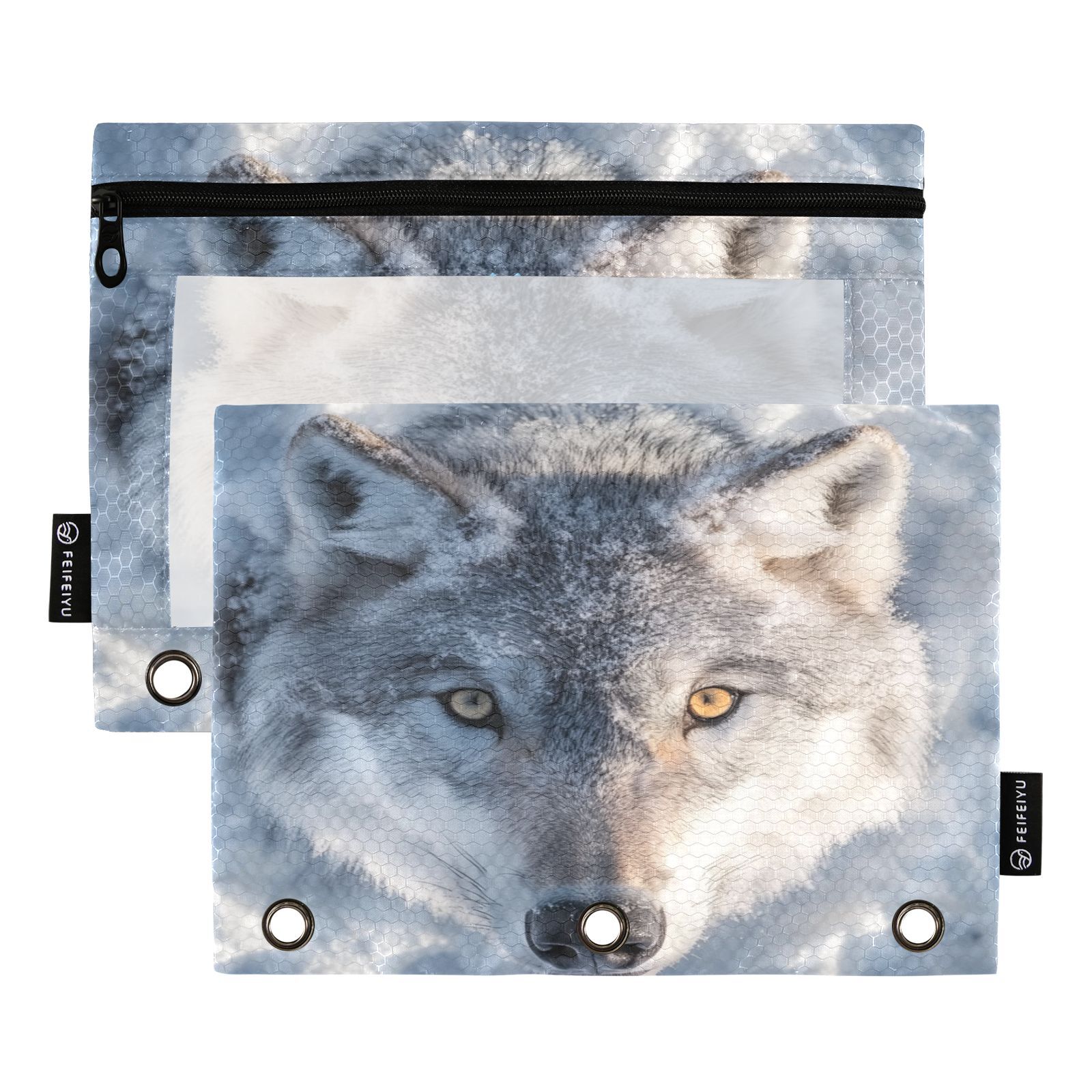 Flip File Folder Binder Pouches Set of 2 Water Resistant Durable ...