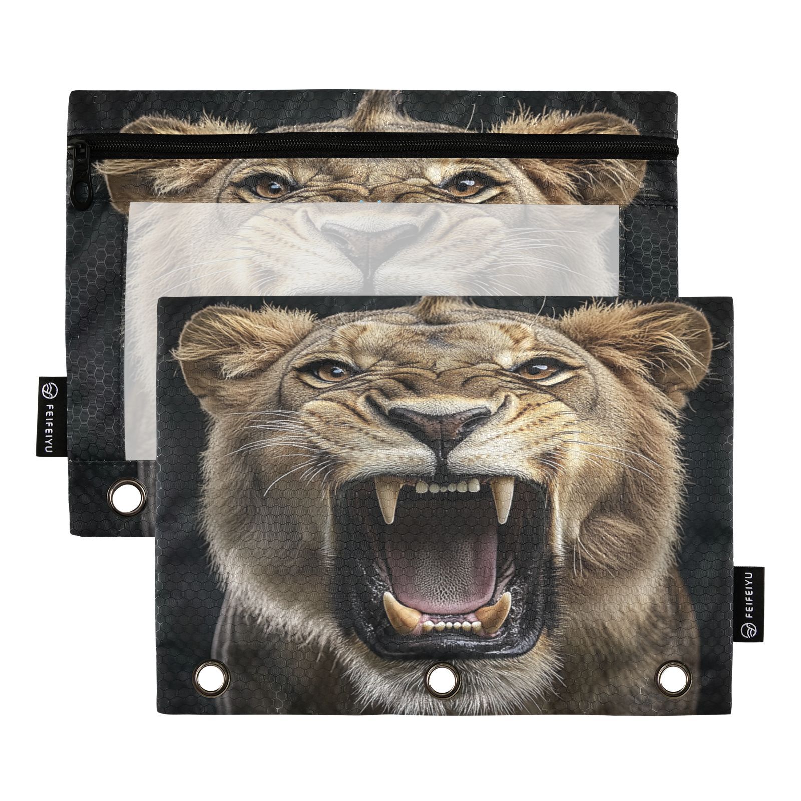 Flip File Folder Binder Pouches Set of 2 Water Resistant Durable ...