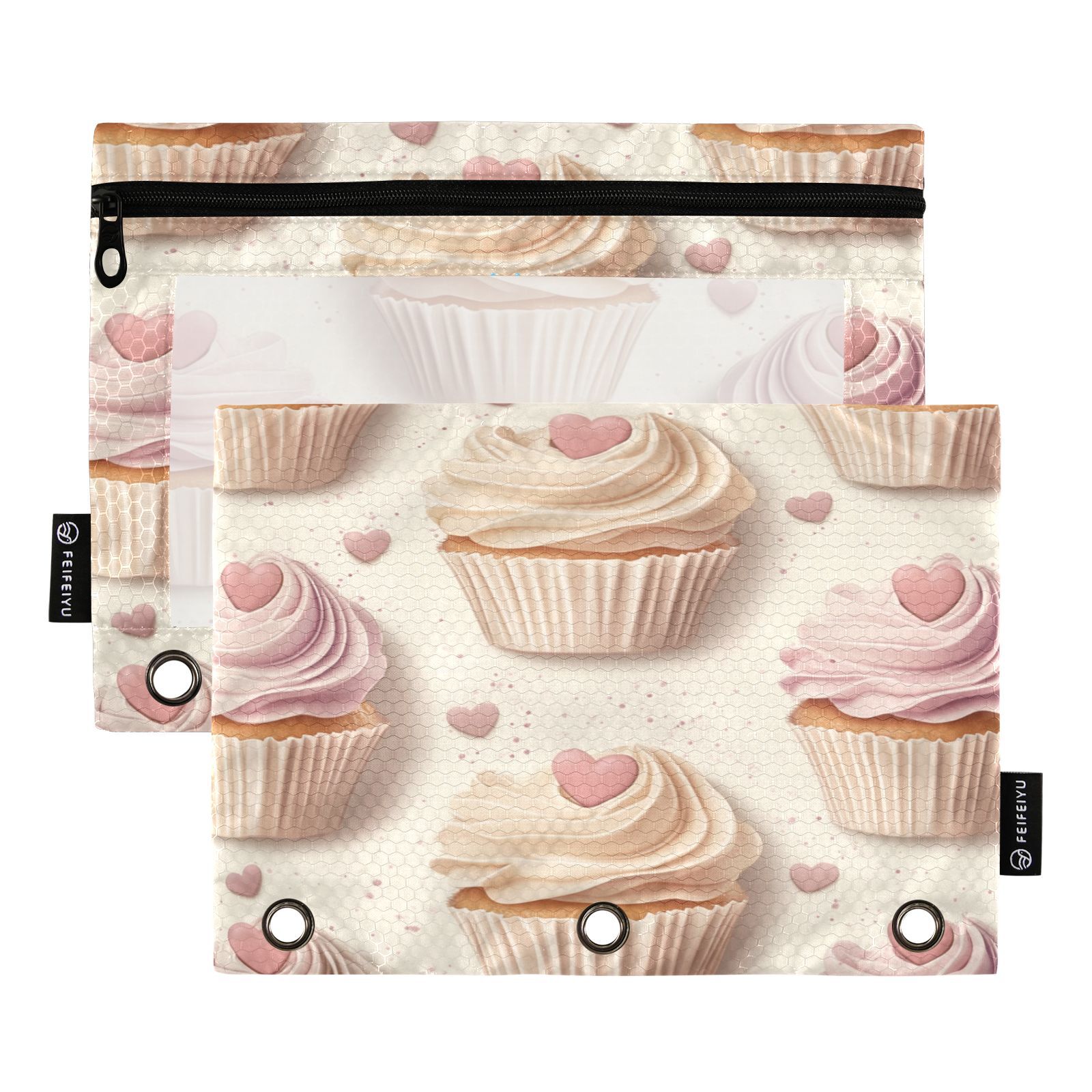 Flip File Folder Binder Pouches Set of 2 Water Resistant Durable ...