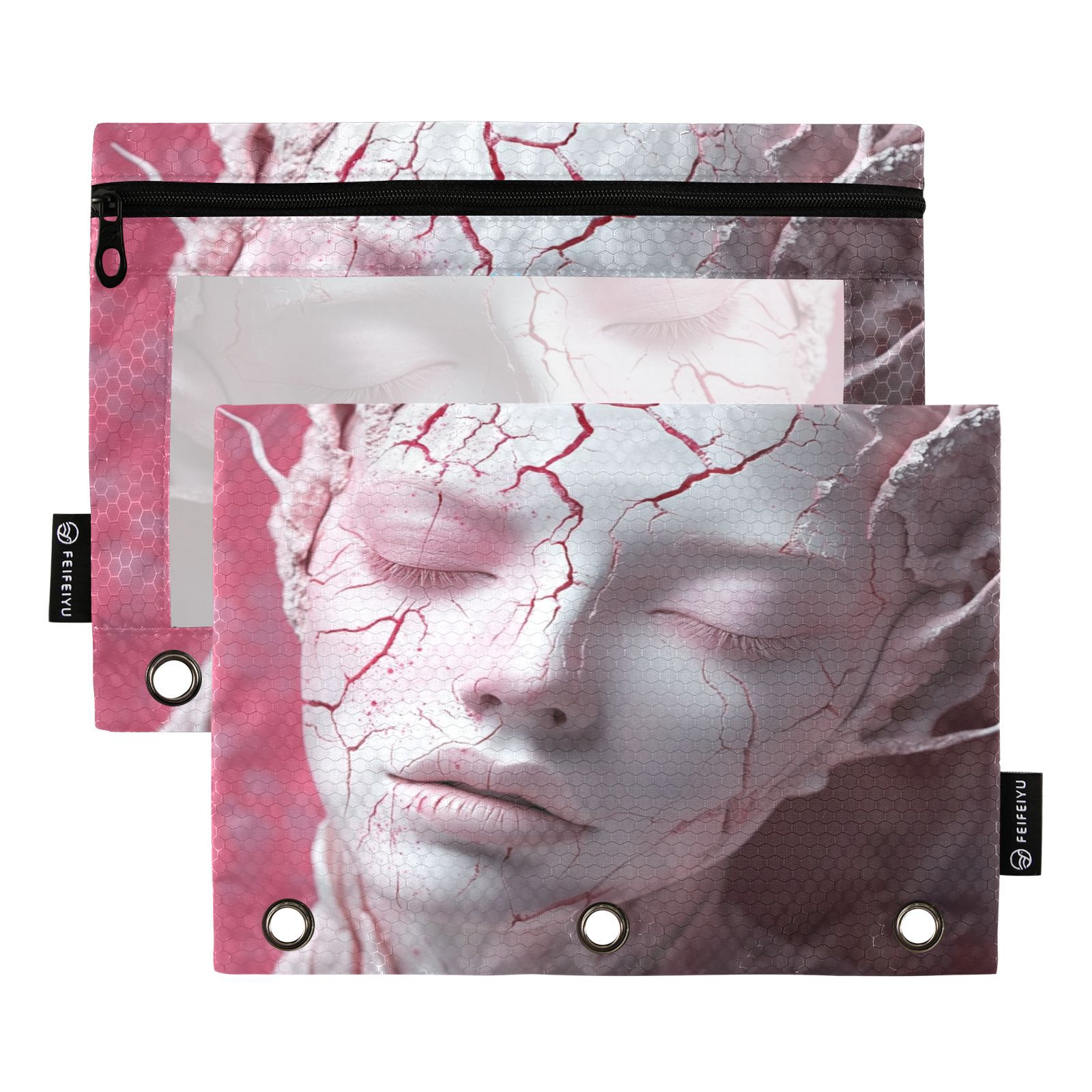 Flip File Folder Binder Pouches Set of 2 Water Resistant Durable ...