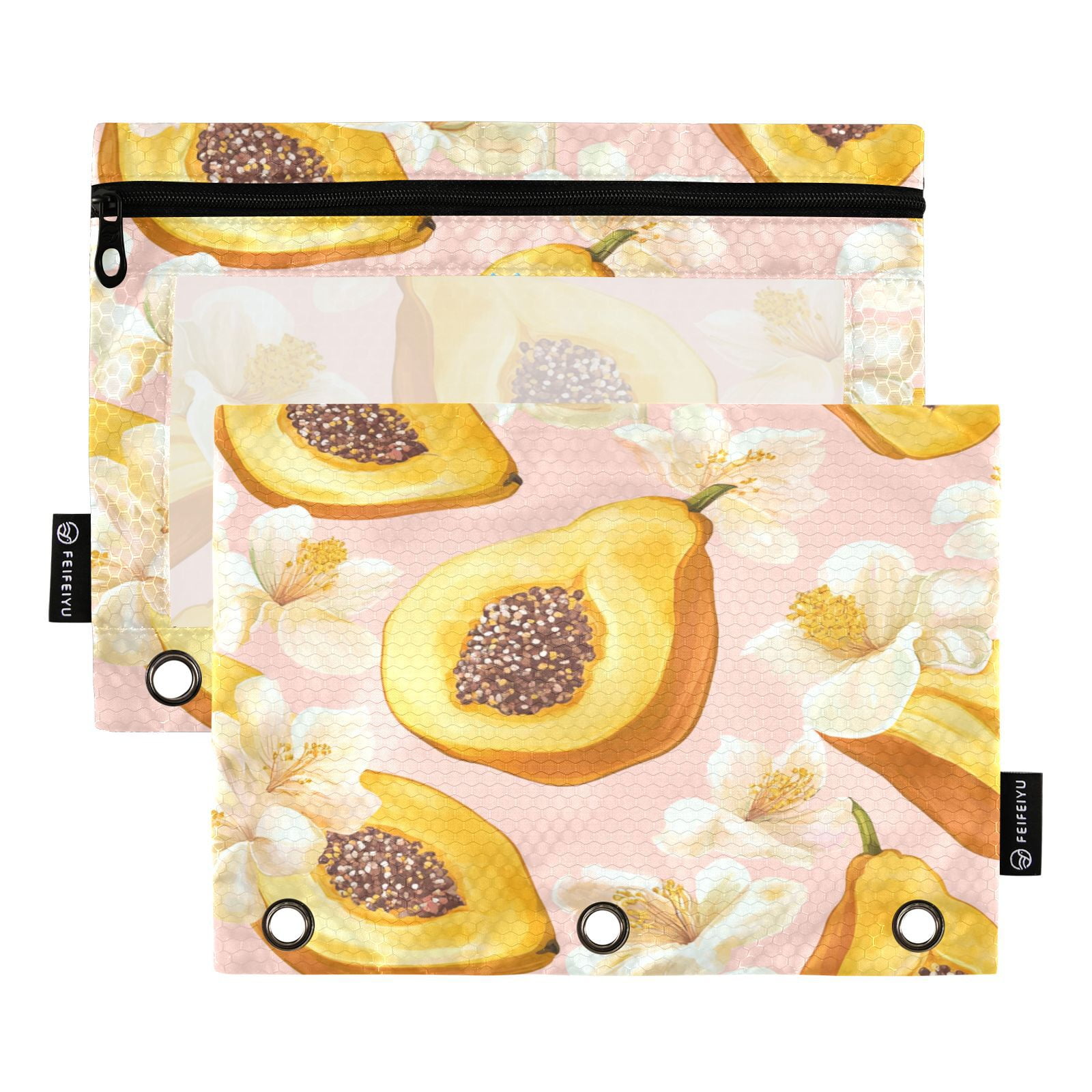 Flip File Folder Binder Pouches Set of 2 Water Resistant Durable ...