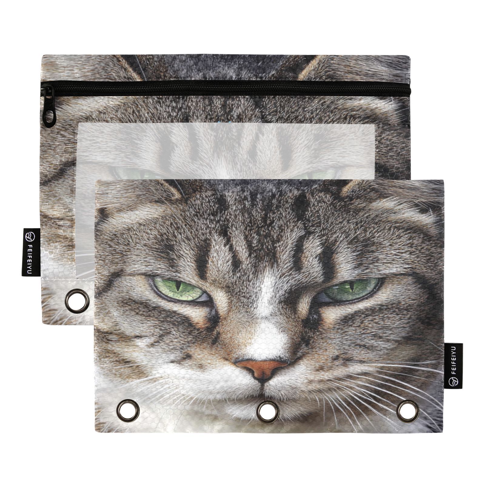 Flip File Folder Binder Pouches Set of 2 Water Resistant Durable ...