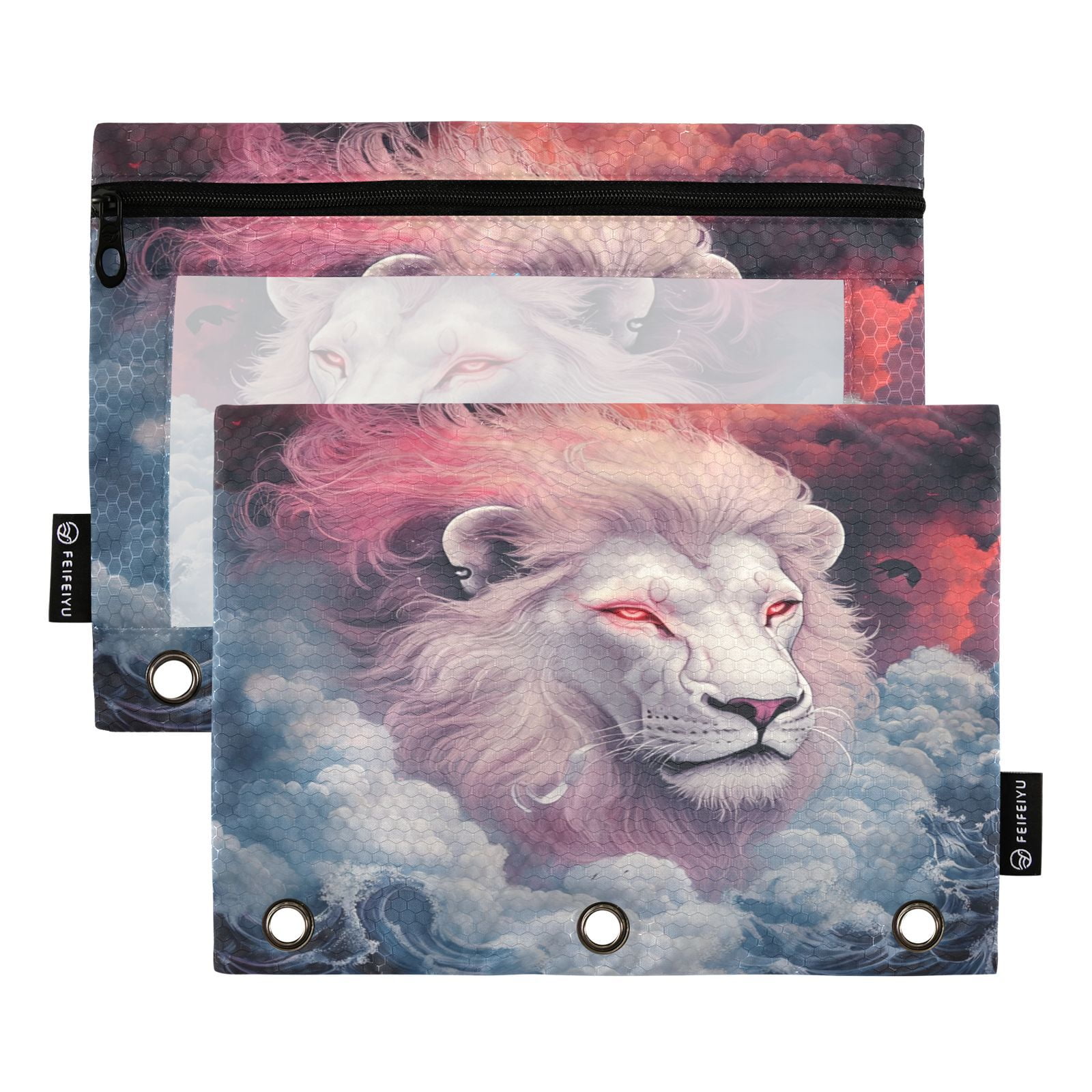 Flip File Folder Binder Pouches Set of 2 Water Resistant Durable ...