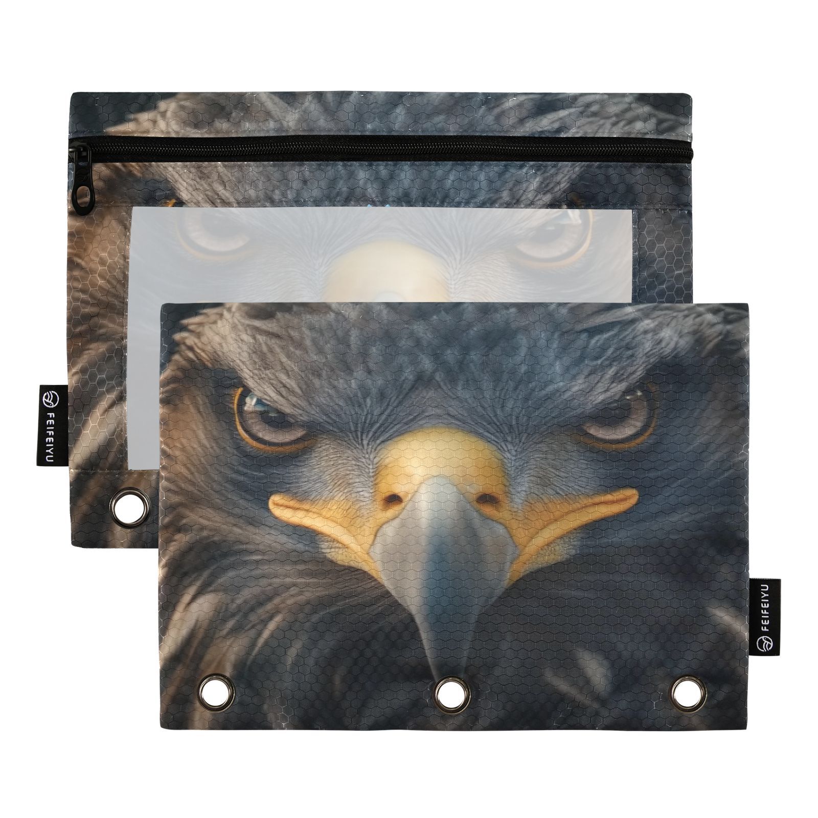 Flip File Folder Binder Pouches Set of 2 Water Resistant Durable ...