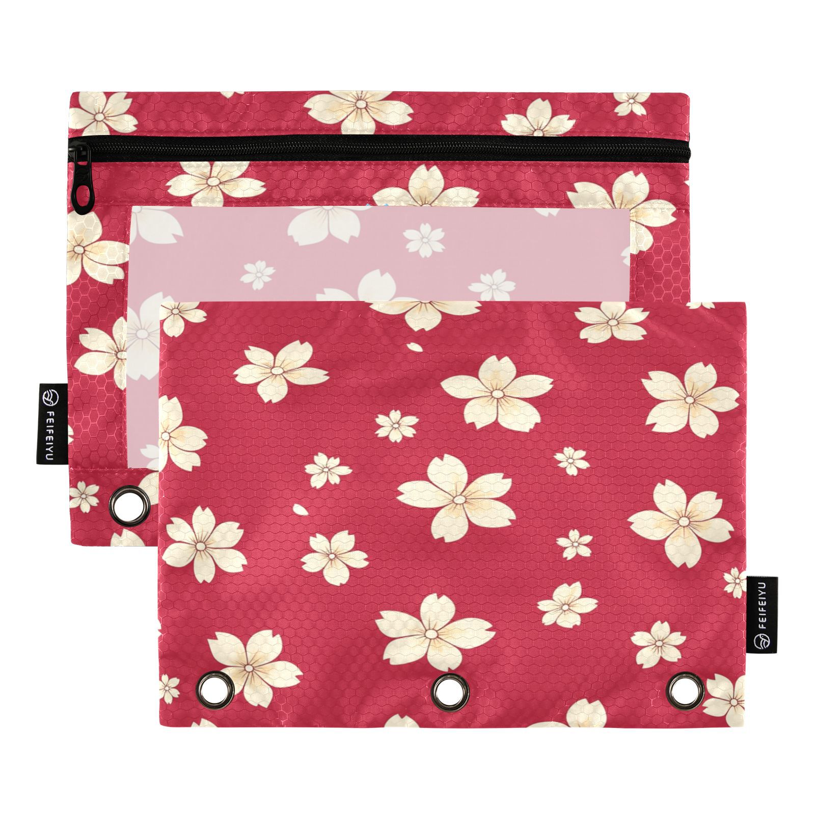 Flip File Folder Binder Pouches Set of 2 Water Resistant Durable ...
